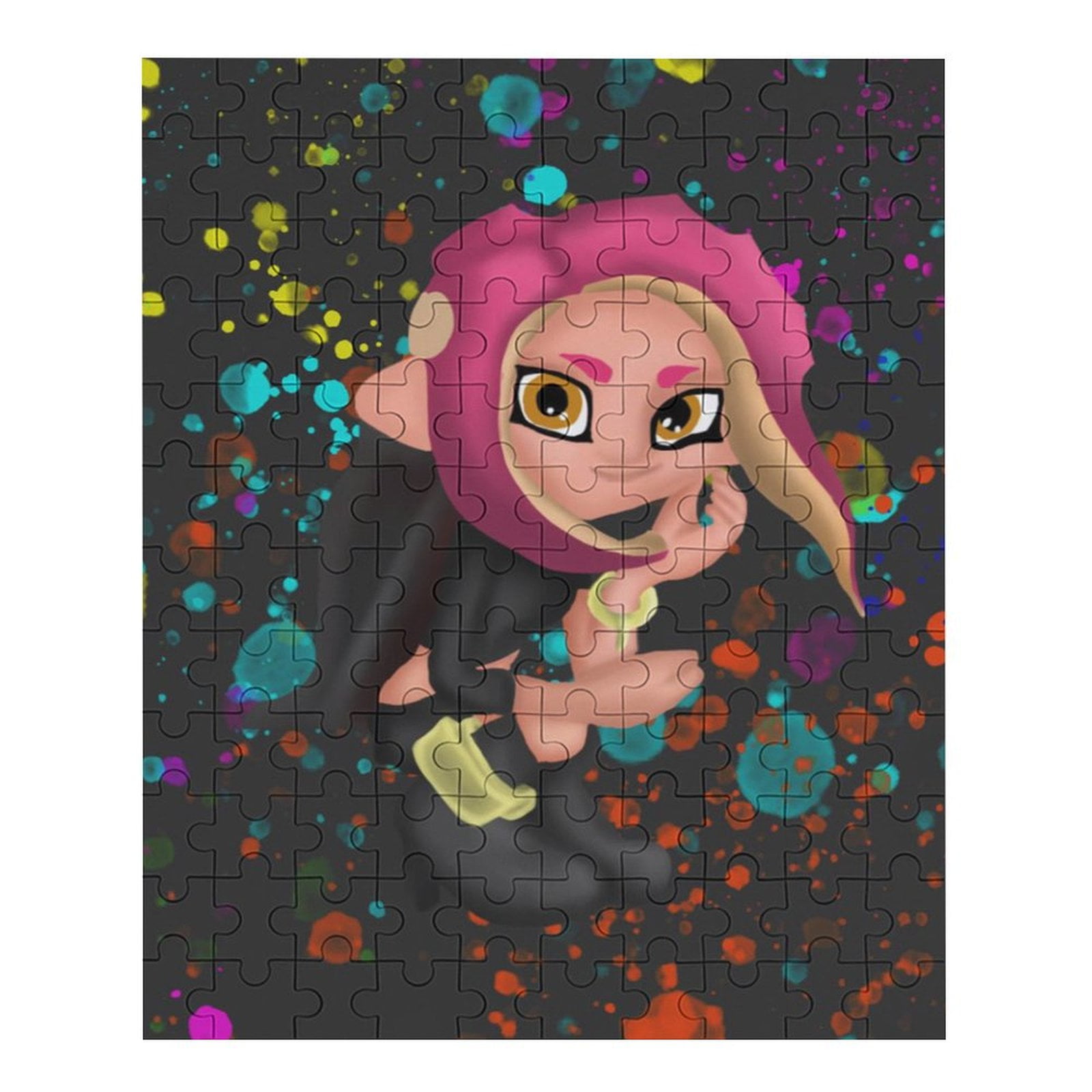 Splatoon Picture Puzzle 120 PCS Wooden Puzzle Artwork Jigsaw Puzzles ...