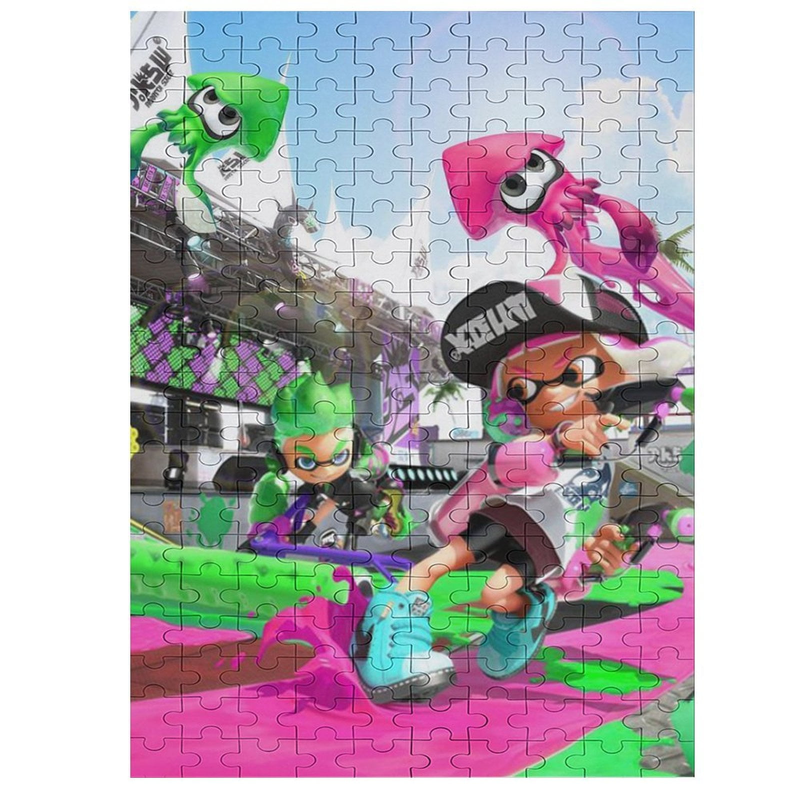 Splatoon Picture Puzzle 200 PCS Wooden Puzzle Artwork Jigsaw Puzzles ...