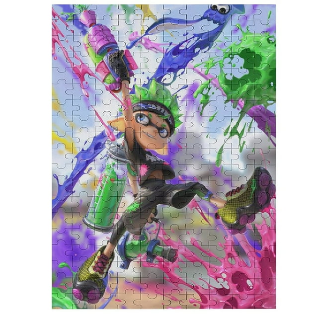 Splatoon Picture Puzzle 200 PCS Wooden Puzzle Artwork Jigsaw Puzzles ...