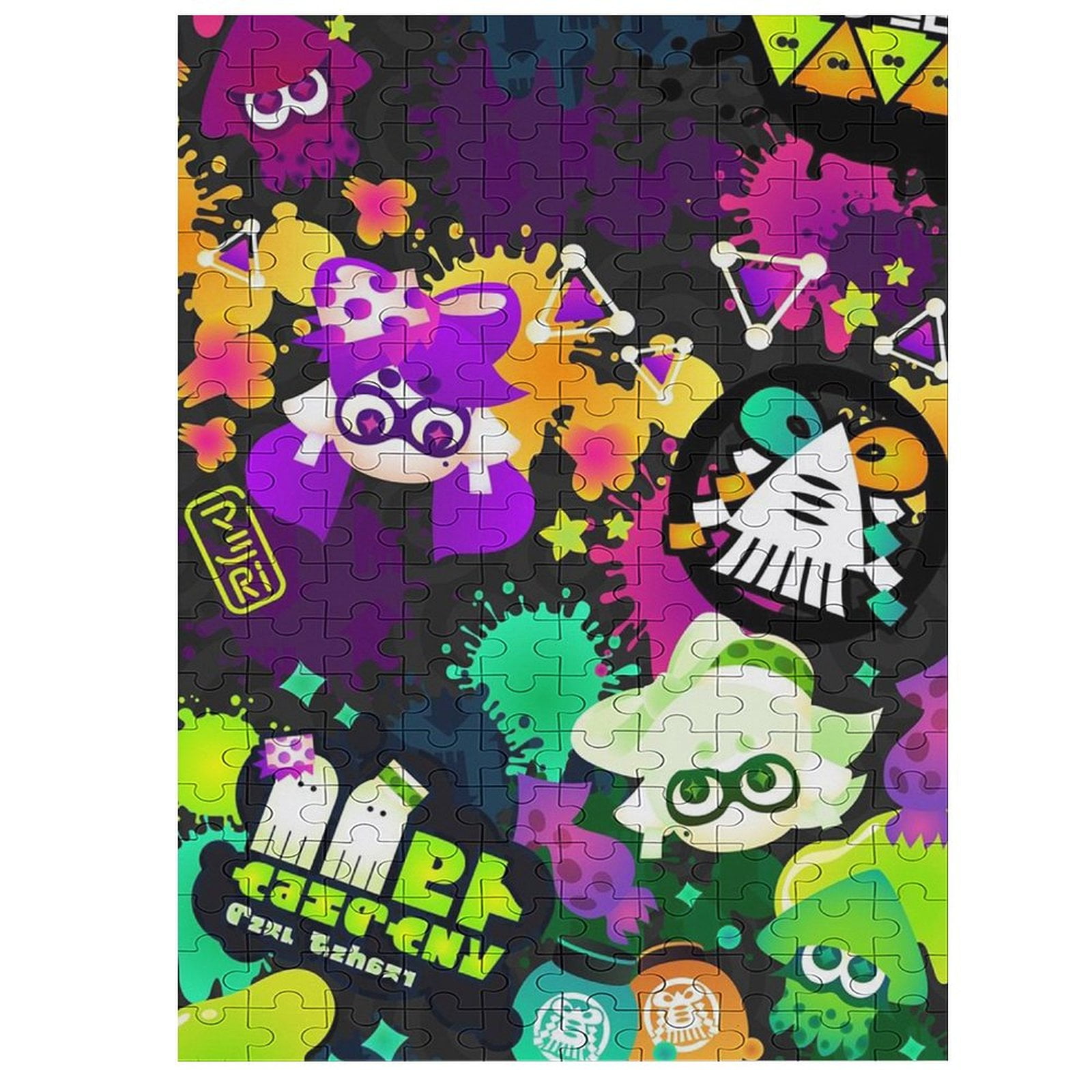 Splatoon Picture Puzzle 200 PCS Wooden Puzzle Artwork Jigsaw Puzzles ...