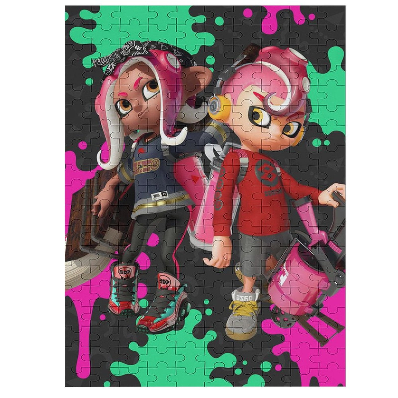 Splatoon Picture Puzzle 200 PCS Wooden Puzzle Artwork Jigsaw Puzzles ...