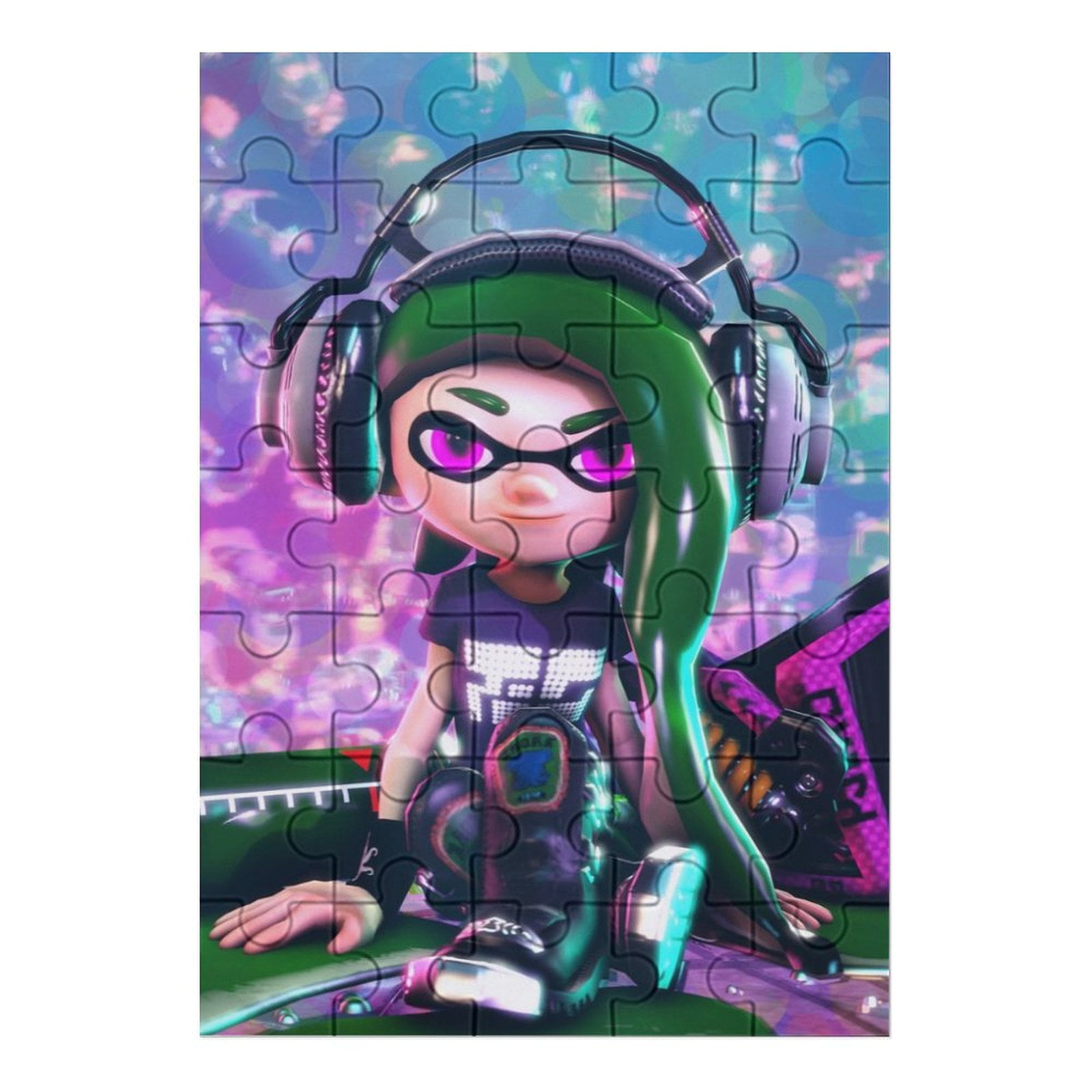 Splatoon Picture Puzzle 35 PCS Wooden Puzzle Artwork Jigsaw Puzzles for ...