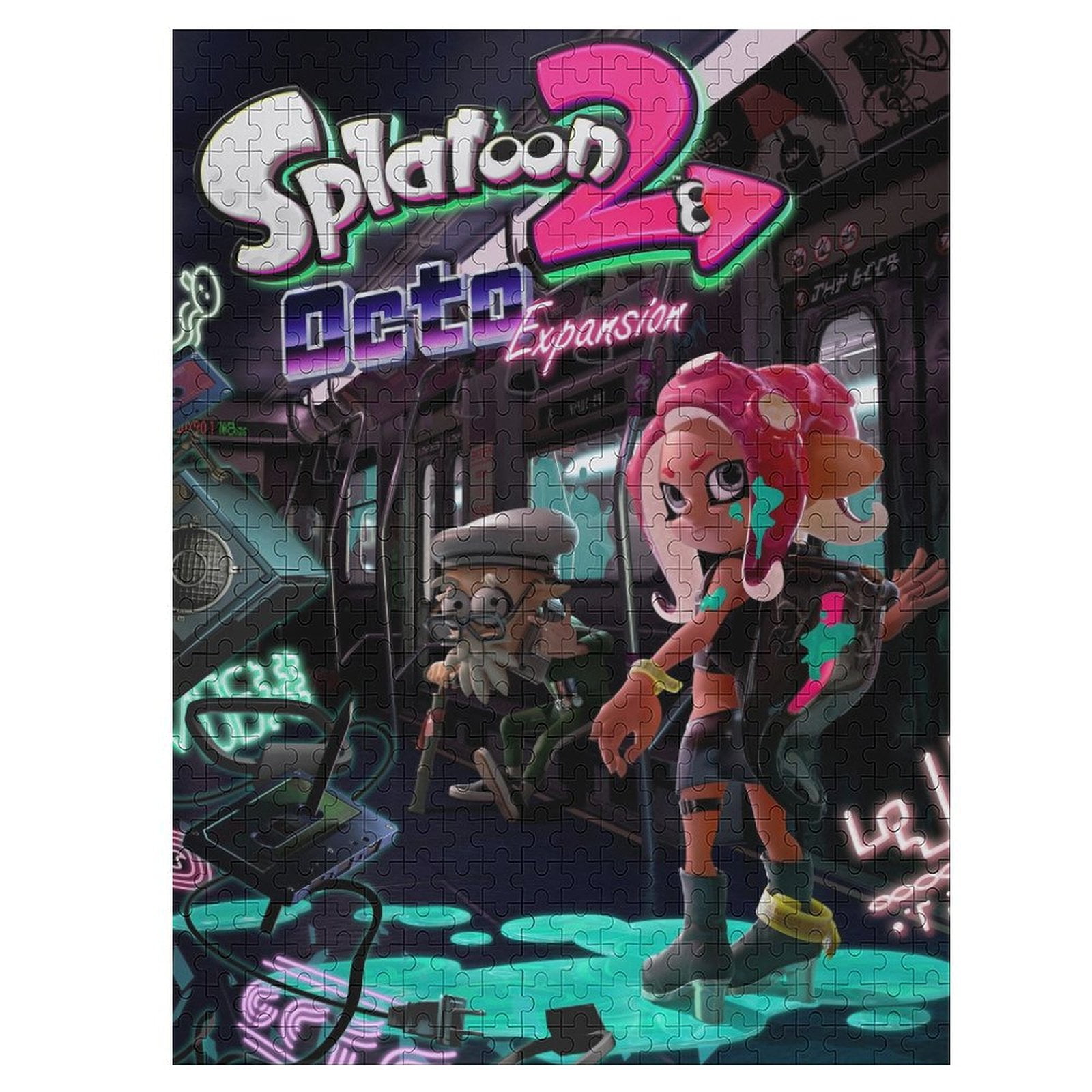 Splatoon Picture Puzzle 500 PCS Wooden Puzzle Artwork Jigsaw Puzzles ...