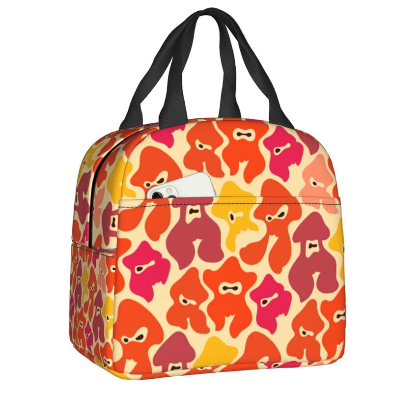 Splatoon Play Game Pattern Insulated Lunch Bags for Work Resuable ...