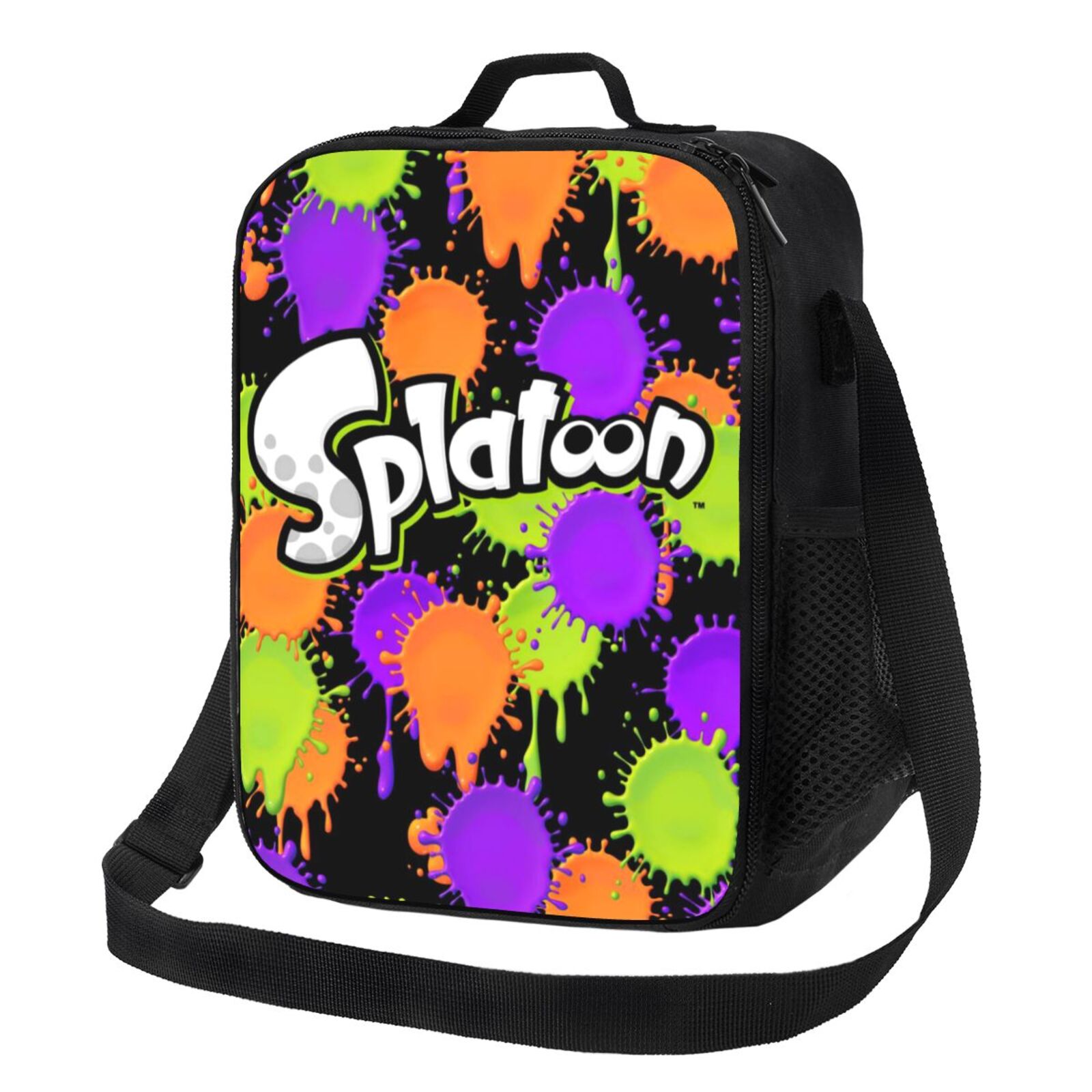 Splatoon Portable Insulated Lunch Bag Reusable Thermal Lunchbag Bento ...