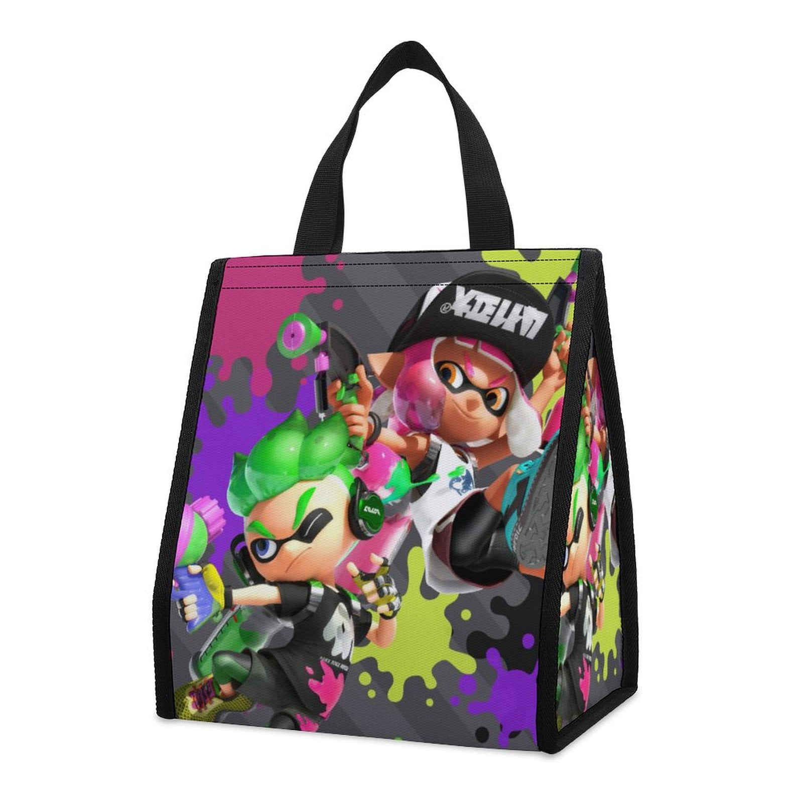 Splatoon Portable Lunch Bag Folding Insulated Lunchbag Lunch Box ...