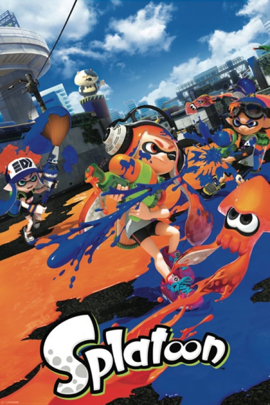 Splatoon Poster (24 x 36) - Walmart.com