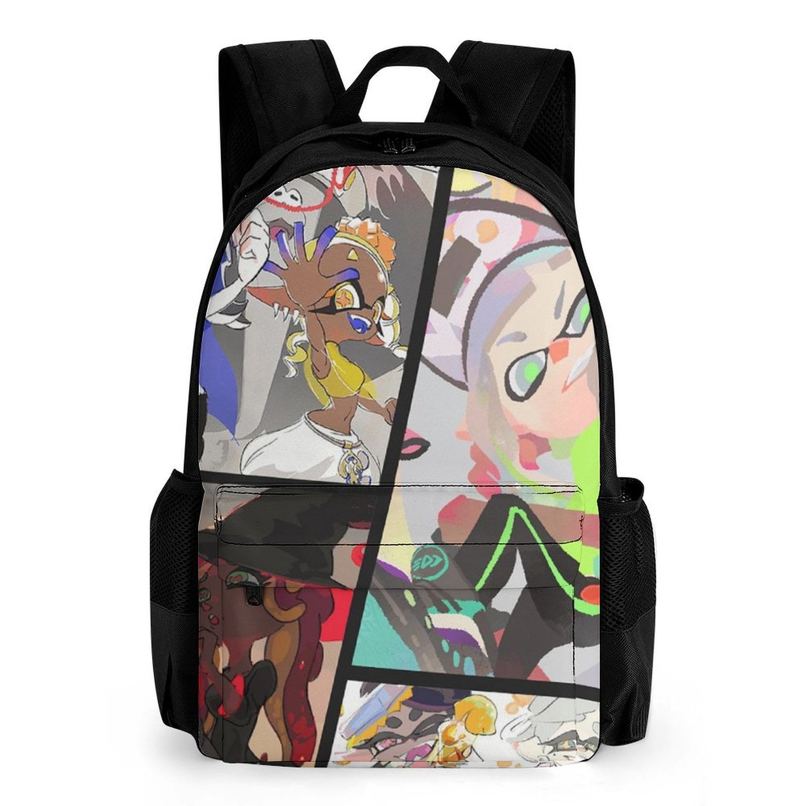 Splatoon School Bag Laptop Backpack Large Capacity Daypack Multipurpose ...