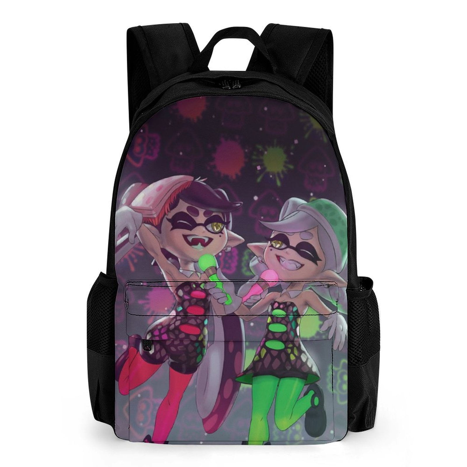 Splatoon School Bag Laptop Backpack Large Capacity Daypack Multipurpose ...