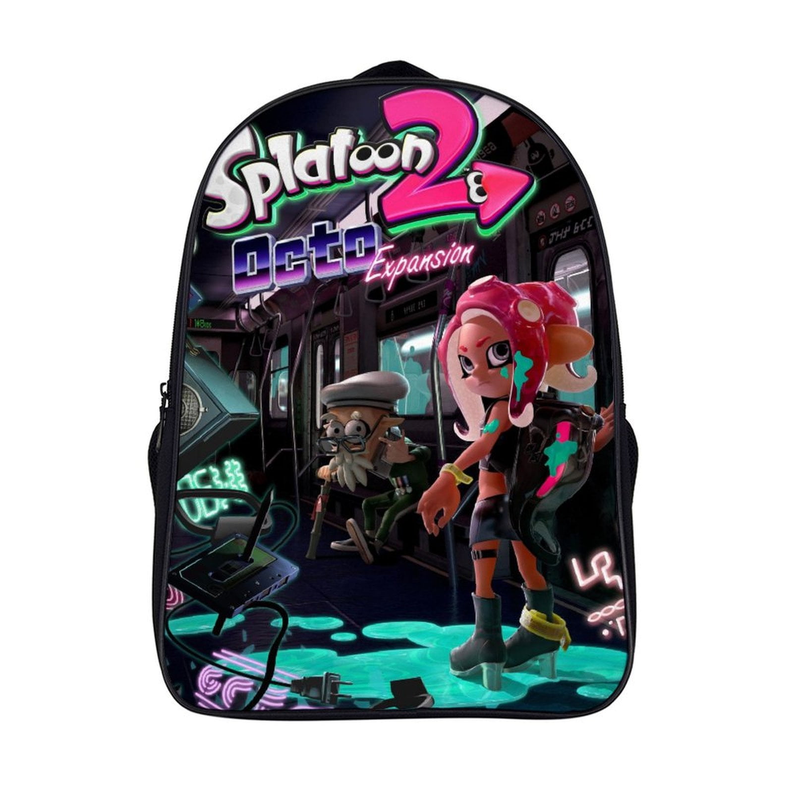 Splatoon Shoulder Bag Lightweight Laptop Backpack with Adjustable ...