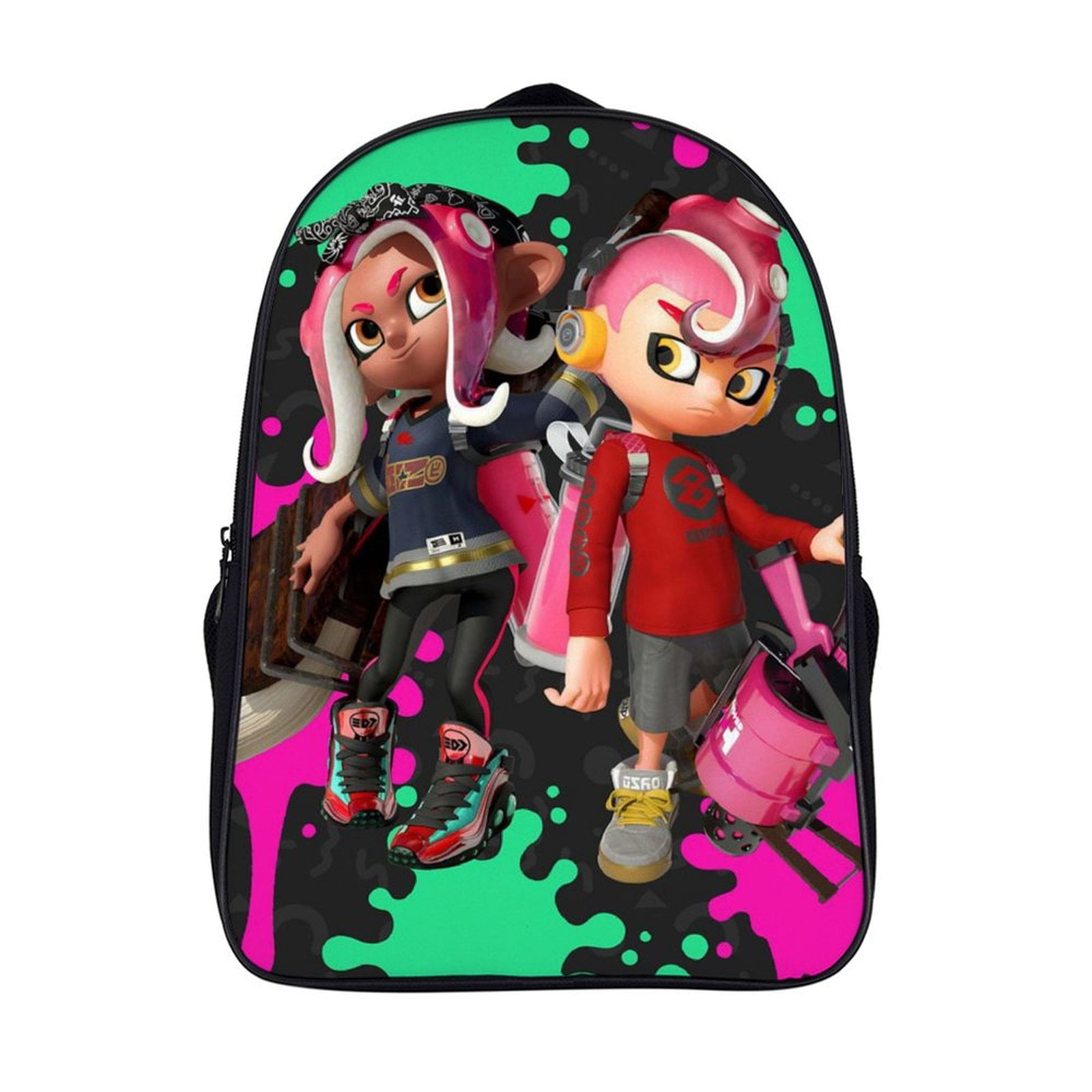 Splatoon Shoulder Bag Lightweight Laptop Backpack with Adjustable ...
