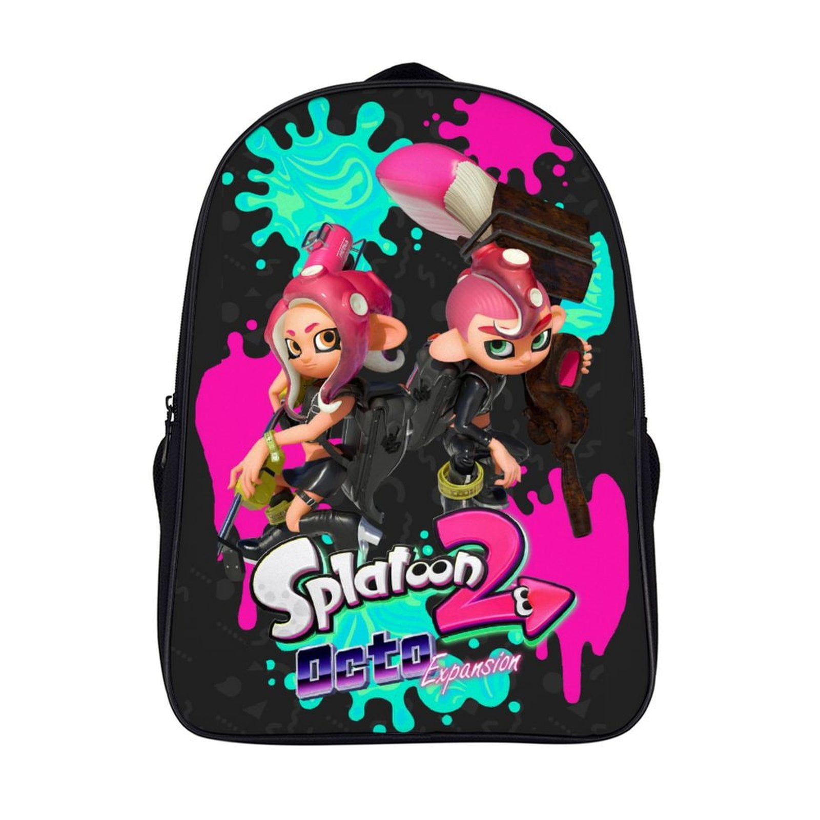 Splatoon Shoulder Bag Lightweight Laptop Backpack with Adjustable ...