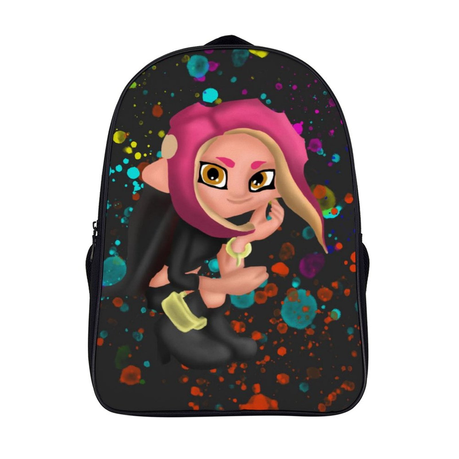 Splatoon Shoulder Bag Lightweight Laptop Backpack with Adjustable ...