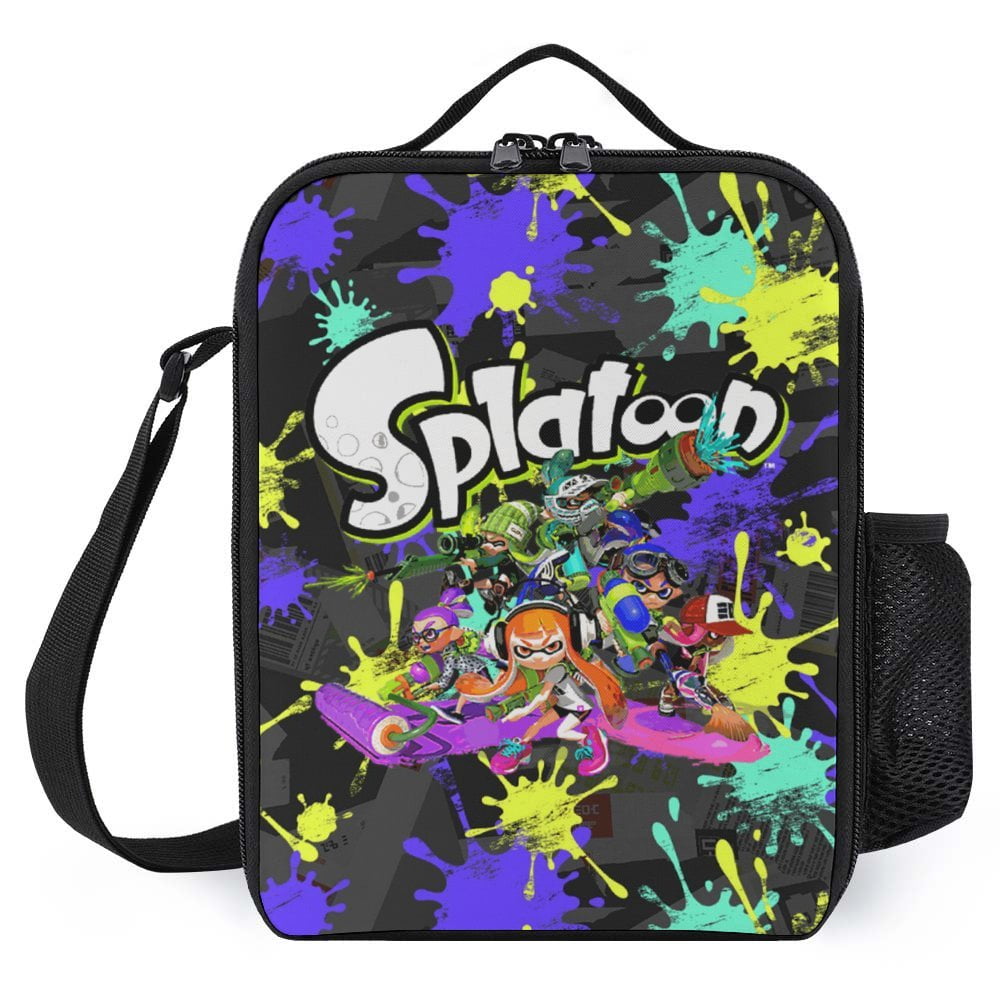 Splatoon Splatoon Lunch Box Reusable Lunch Bag Insulated Portable Lunch ...