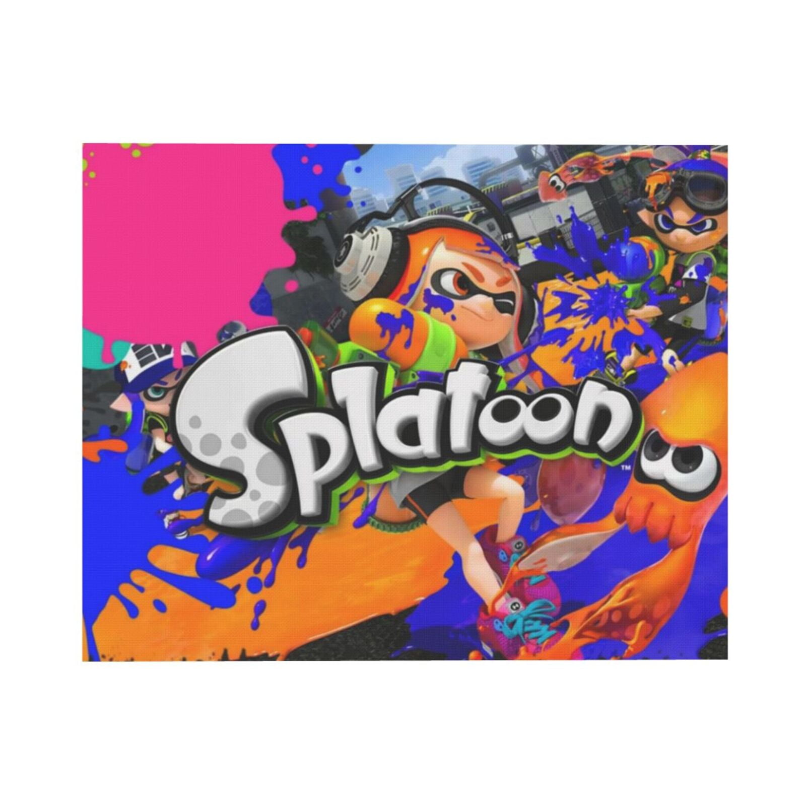 Splatoon Splatter Game Canvas Decorative Poster Gift Art Picture ...