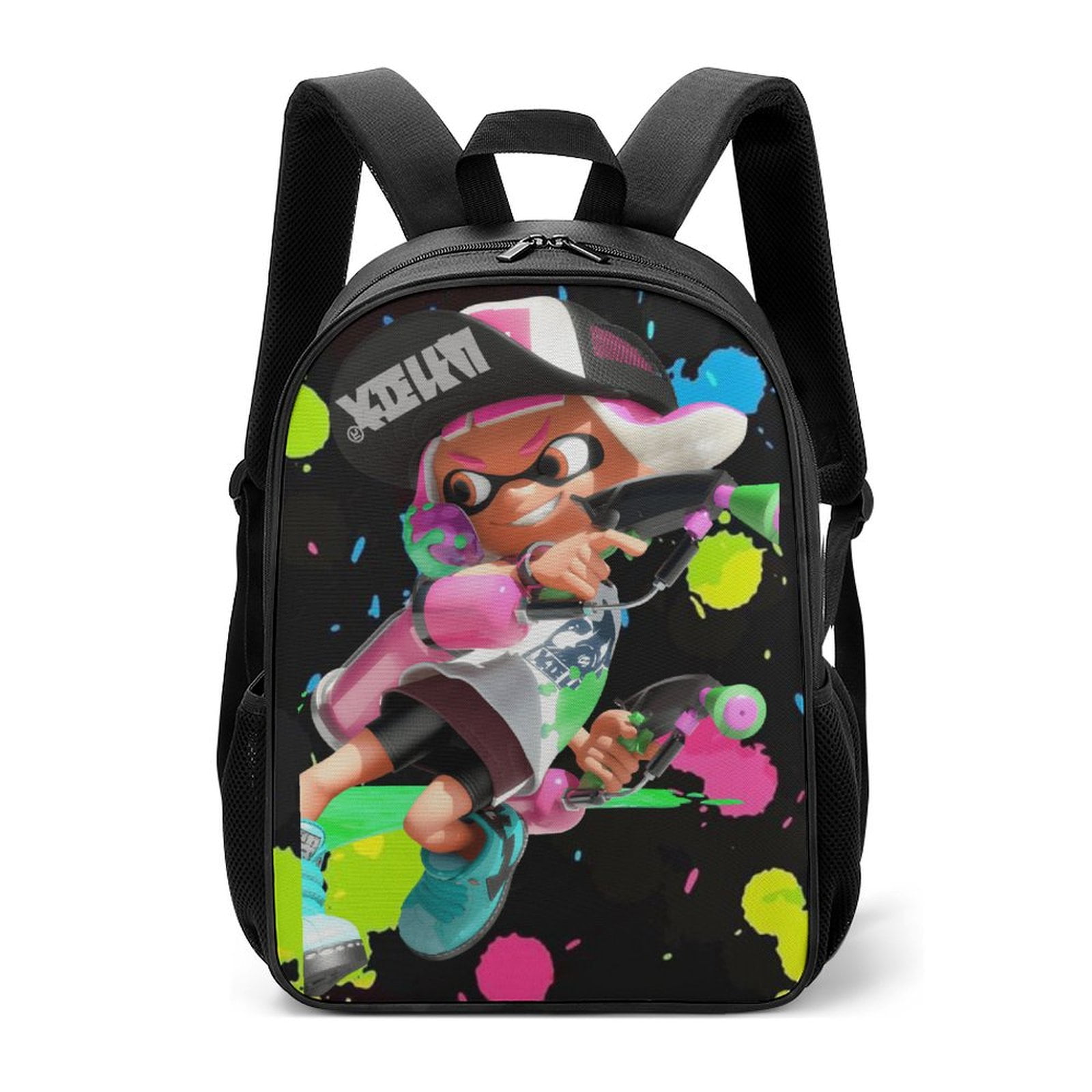 Splatoon Squid Game Backpack Daypack Multipurpose School Bag Student ...