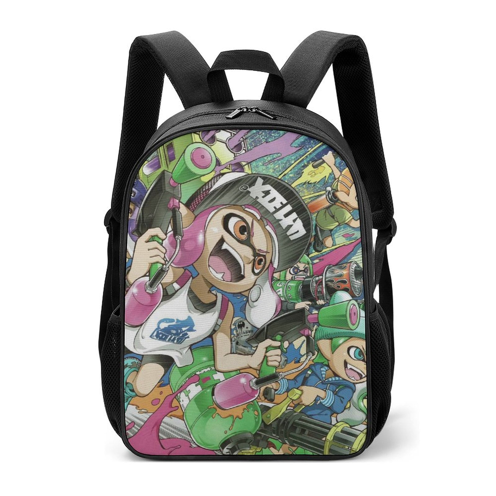 Splatoon Squid Ink Backpack Daypack Multipurpose School Bag Student ...
