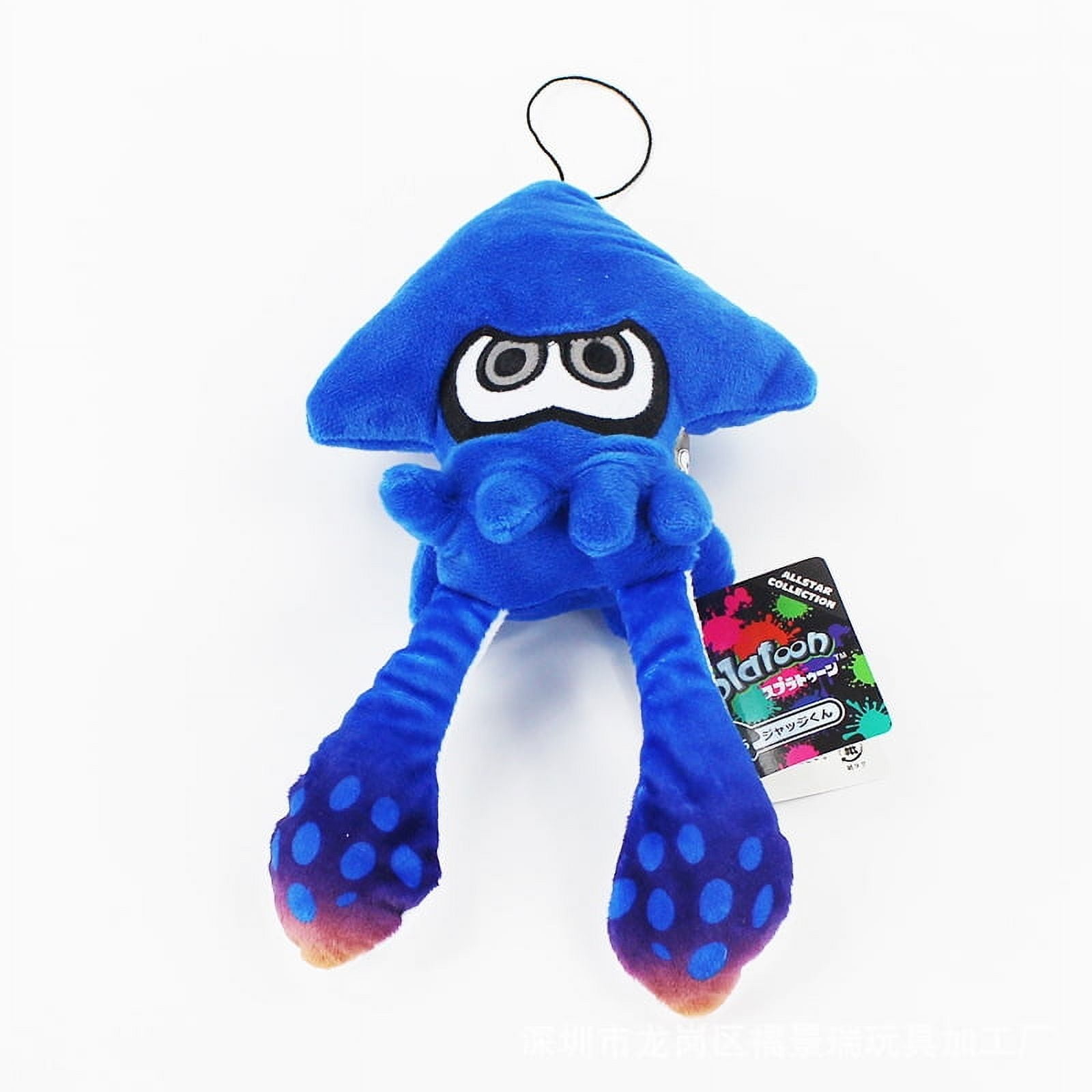 Splatoon Squid Plush Toy Plush Doll 23cm(Blue) - Walmart.com