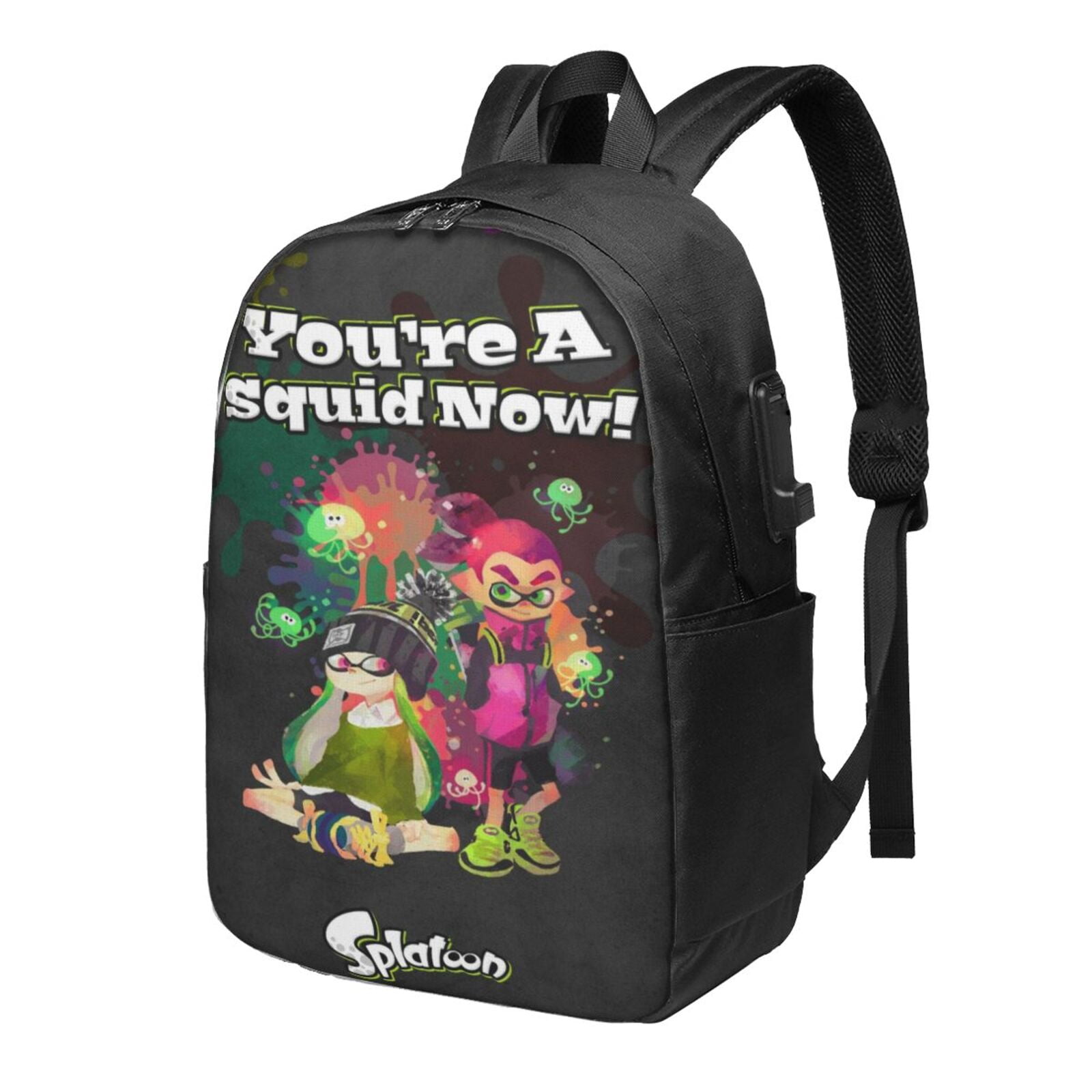 Splatoon Travel Laptop Backpack Lightweight Bookbags Casual Daypack ...
