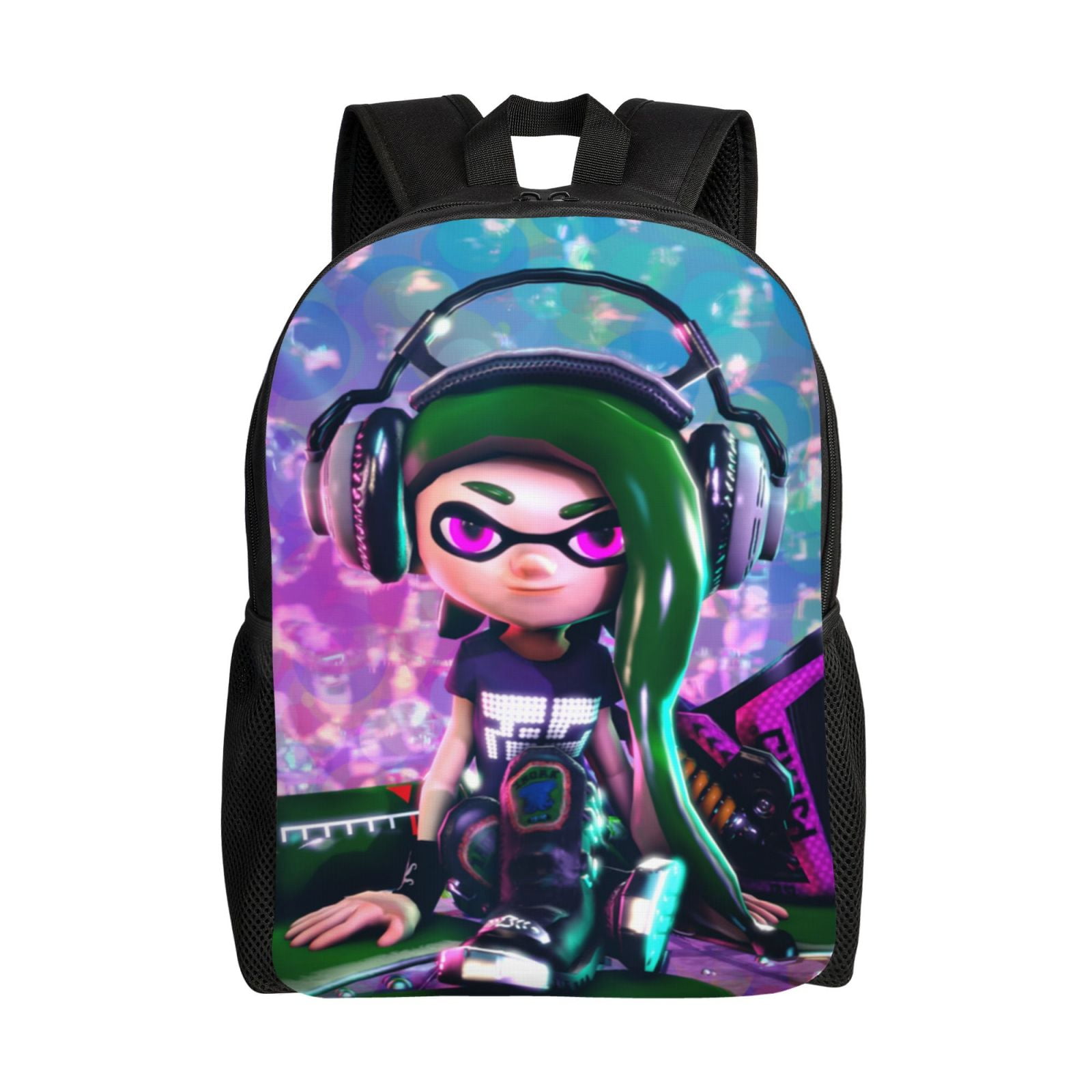 Splatoon Unisex Backpack Laptop Daypack Adjustable Shoulders School Bag ...