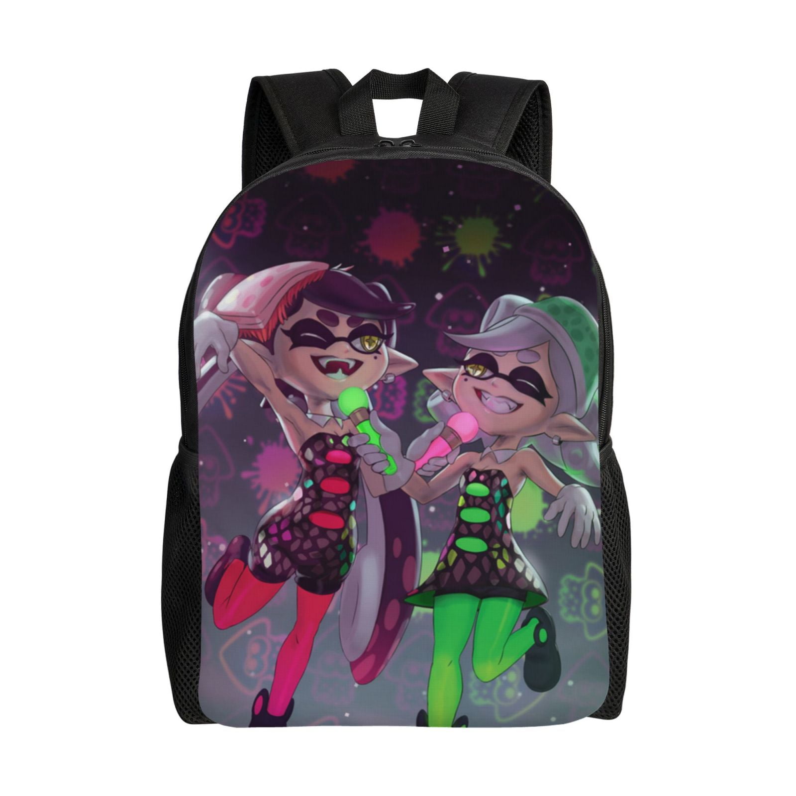 Splatoon Unisex Backpack Laptop Daypack Adjustable Shoulders School Bag ...