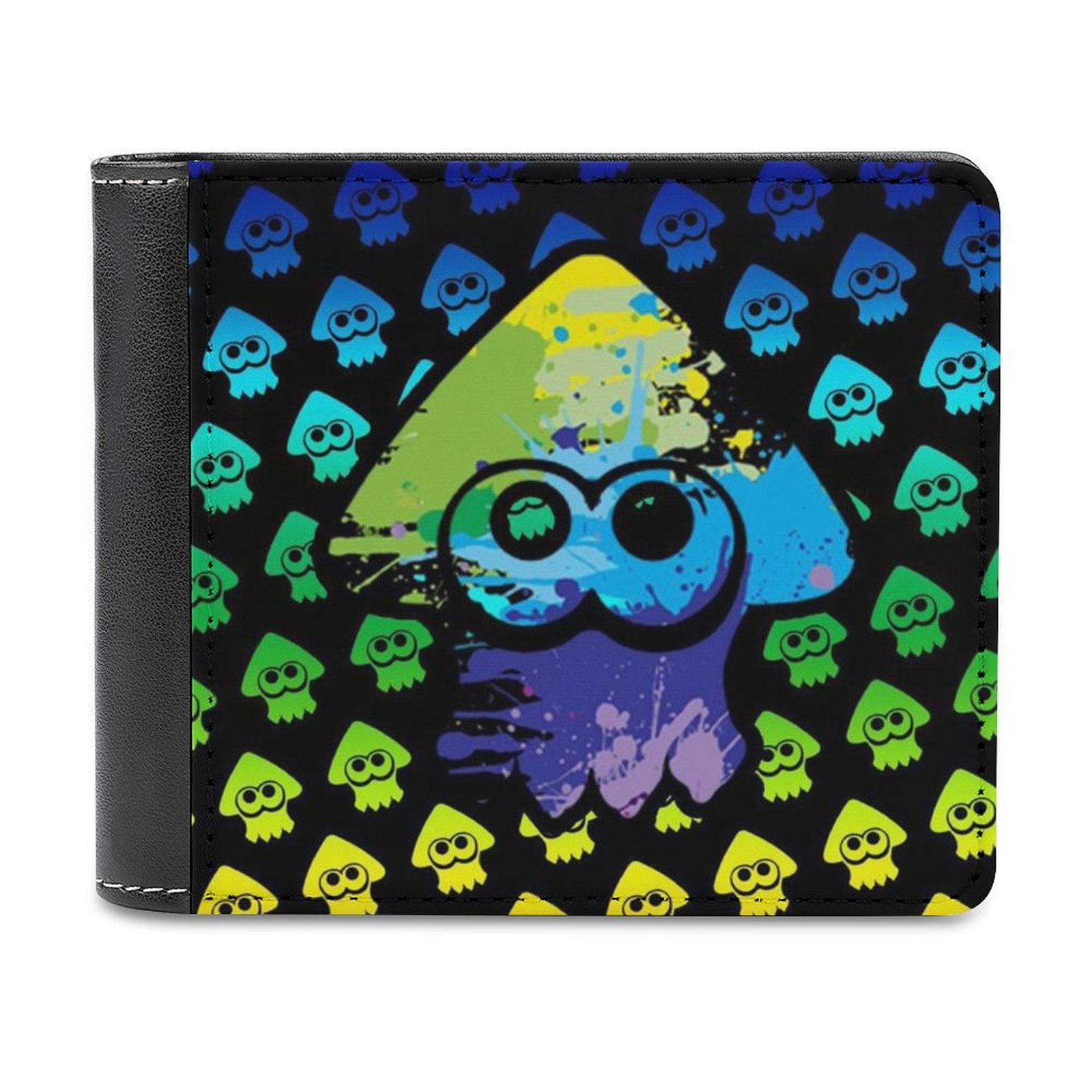 Splatoon Wallets Large Capacity PU Leather Wallet Purse Card Holder ...