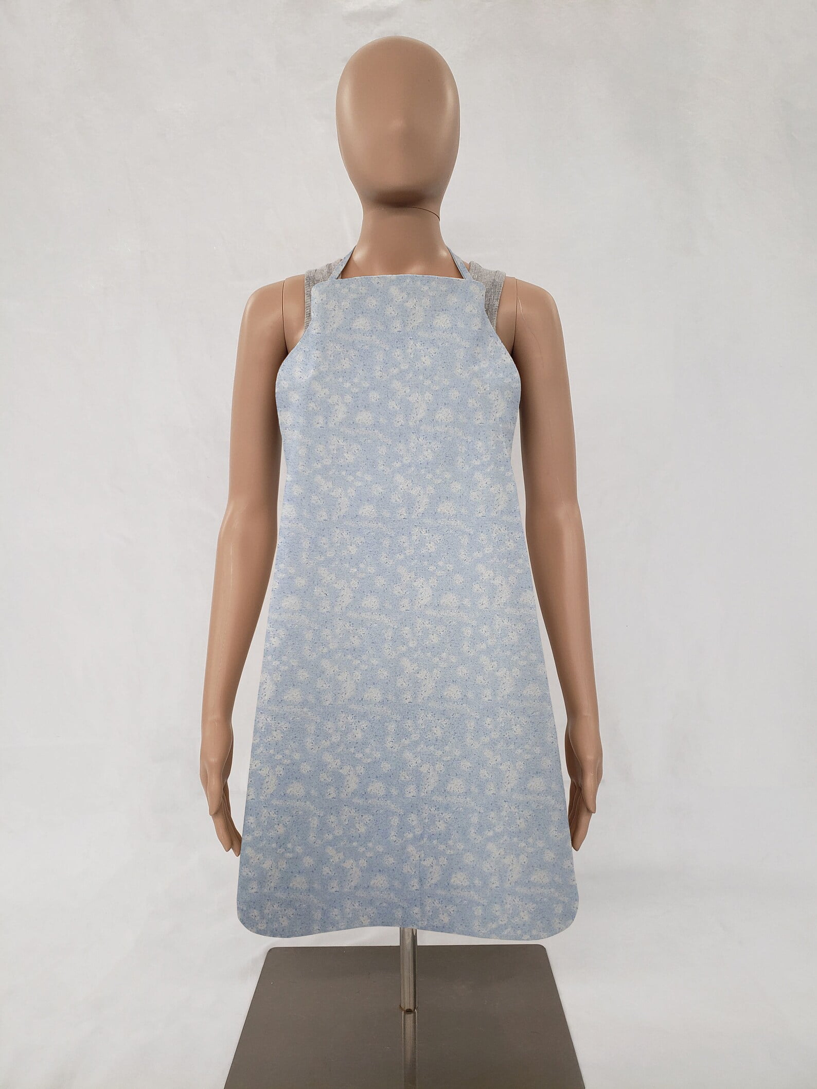 Splatter Bib Apron by Penny's Needful Things (Light Blue) - Walmart.com