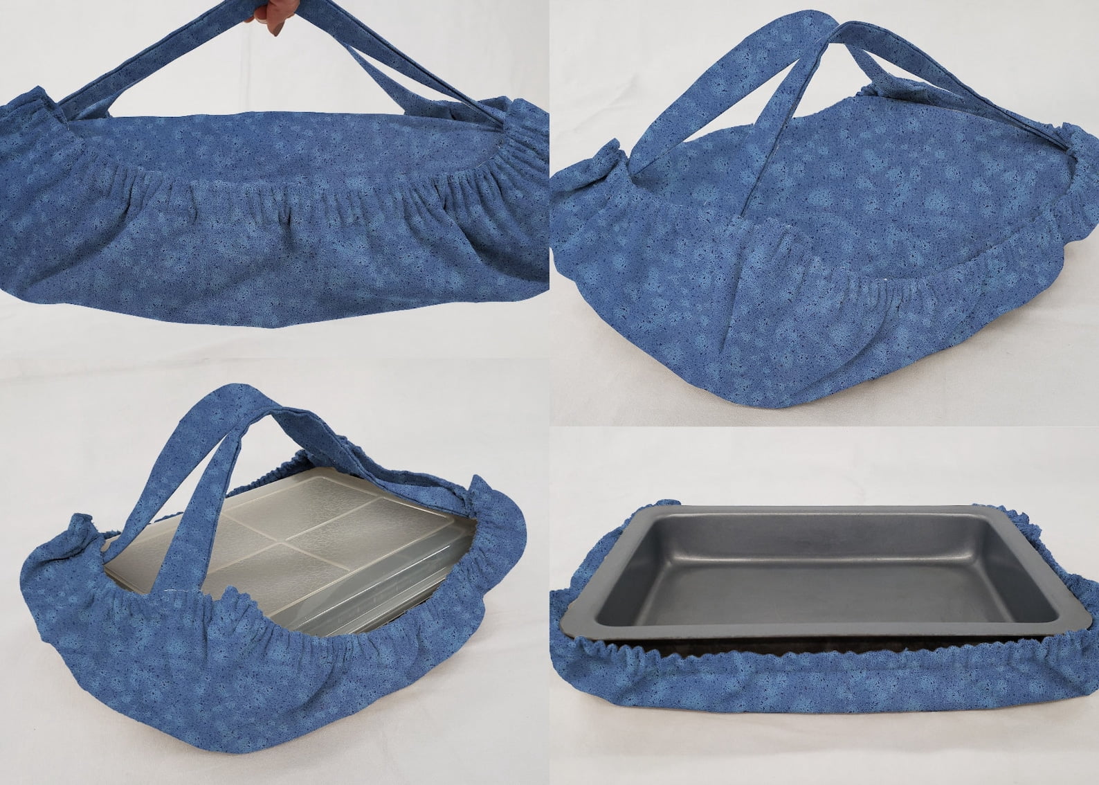 Splatter Casserole Baking Pan or Pie Plate Cozy and Carrier by Penny's ...