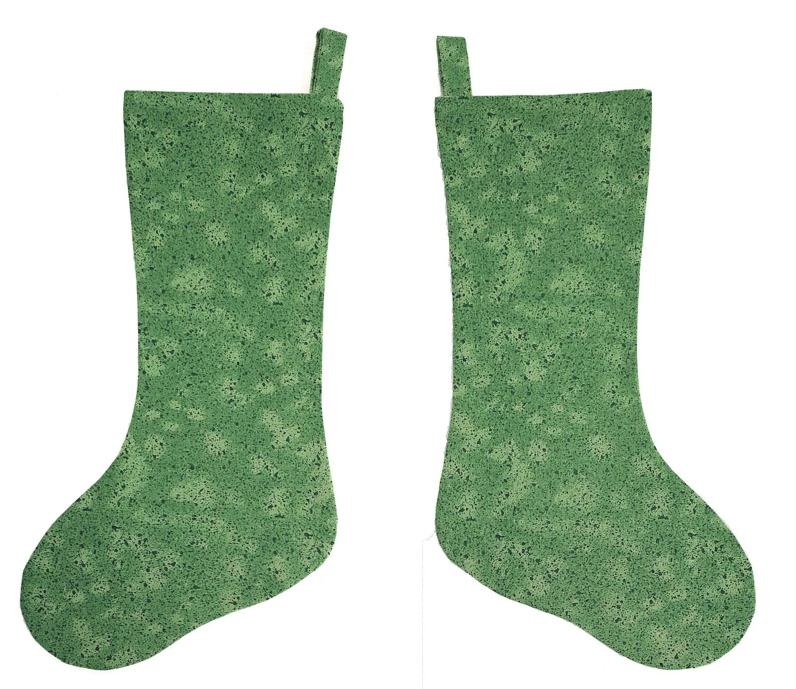 Splatter Christmas Stocking by Penny's Needful Things (Hunter Green ...