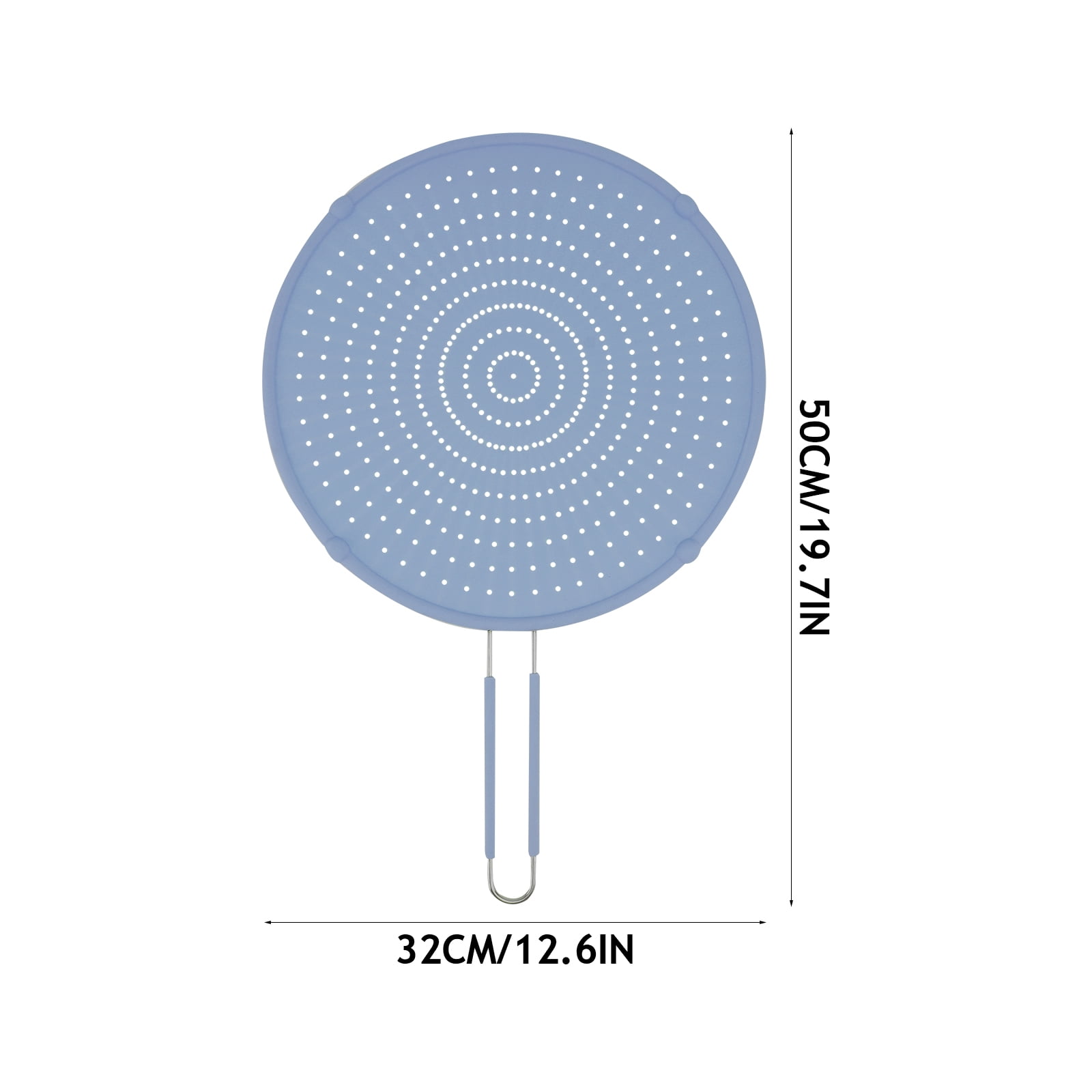 Splatter Guard Oil Frying Cover Anti Pan Pot Silicone Guard Lid ...