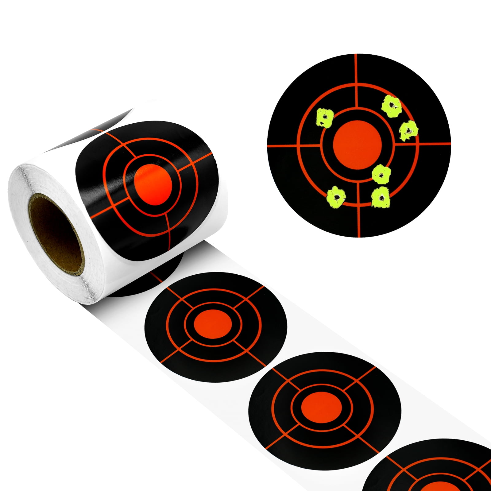 Splatter Target Stickers, 3 Inch Reaction Paper Targets, 250 Pieces ...