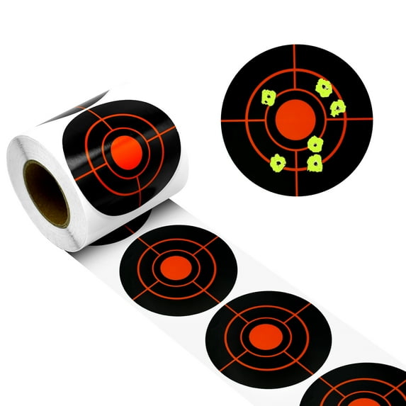Splatter Target Stickers, 3 Inch Reaction Paper Targets, 250 Pieces ...
