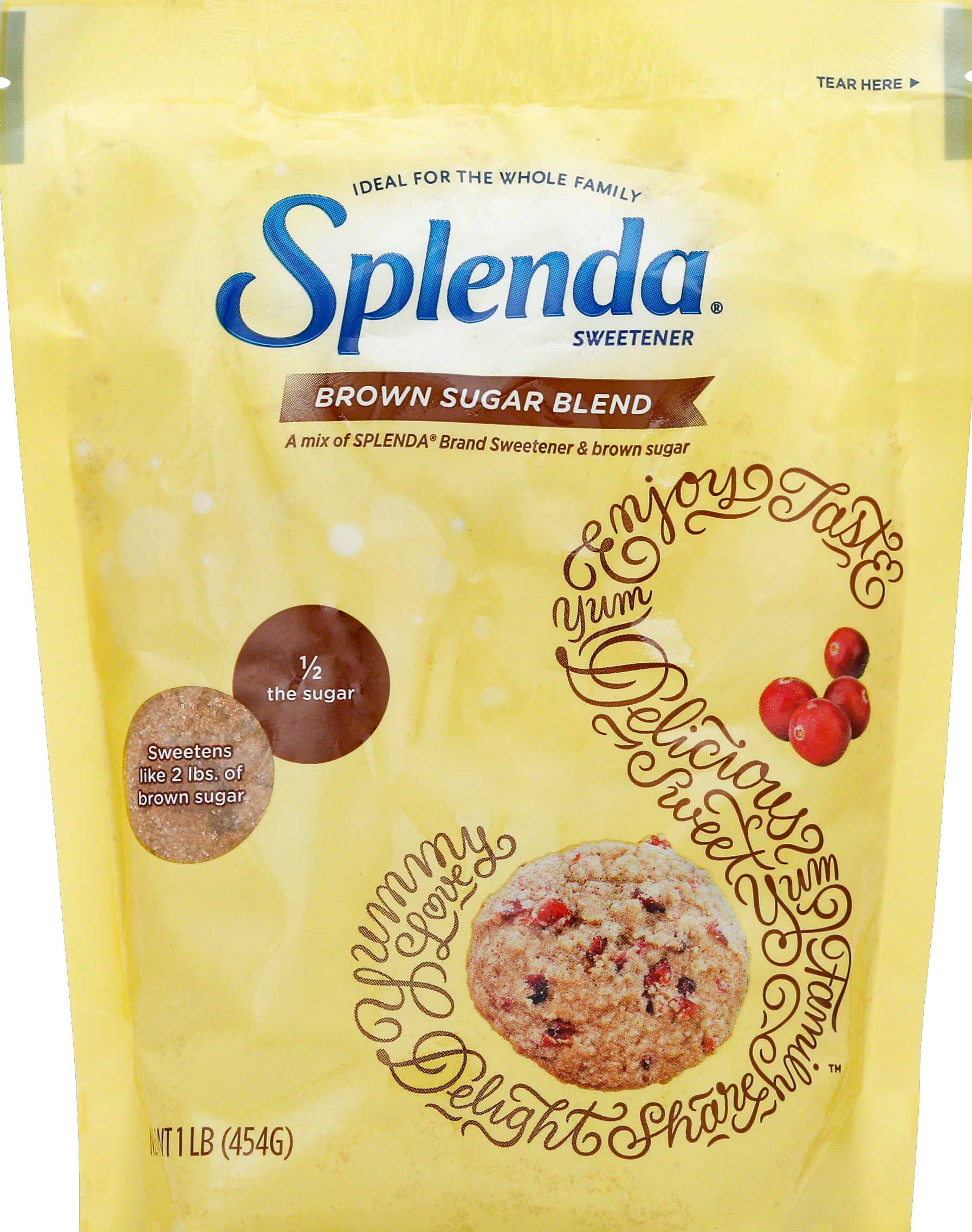 Splenda Brown Sugar Blend Sweetener, 1 Pound - 6 per case. - Walmart.com