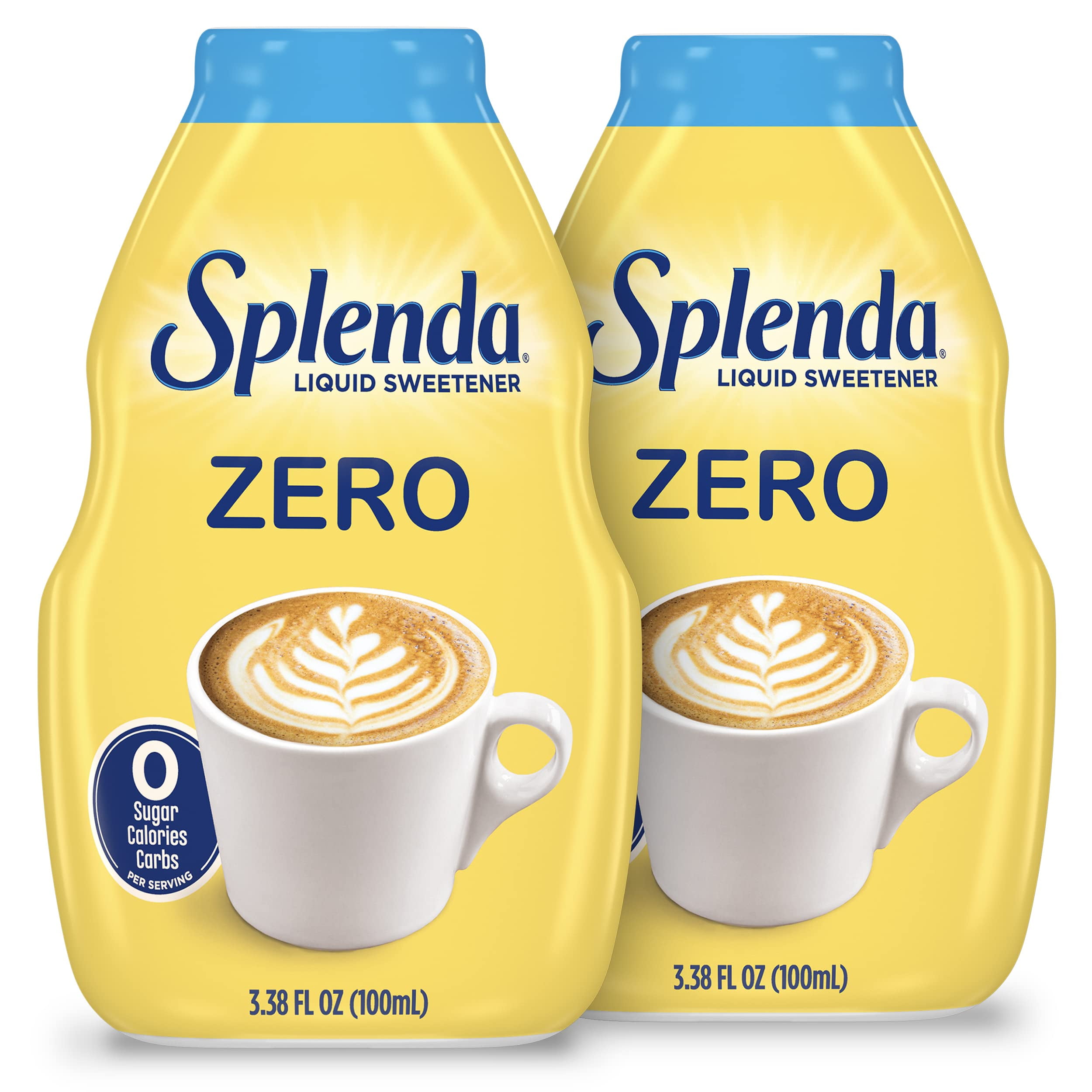 Splenda Liquid Zero Calorie Sweetener Drops, 100ml, Pack of 2, Diabetes ...