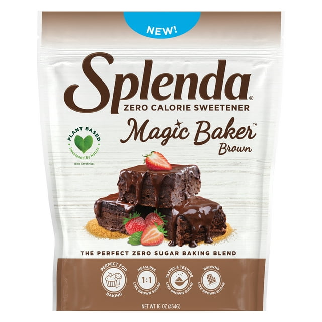 Splenda Magic Baker Brown, Healthy Diet Alternative, Zero Calorie ...