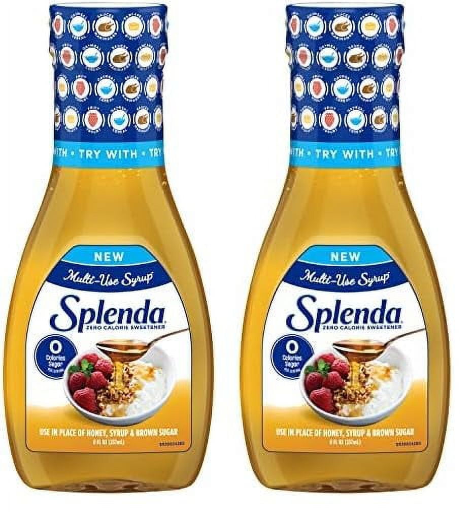 Splenda Multi-Use Syrup, Zero Calorie, Sugar Free Substitute for Maple ...