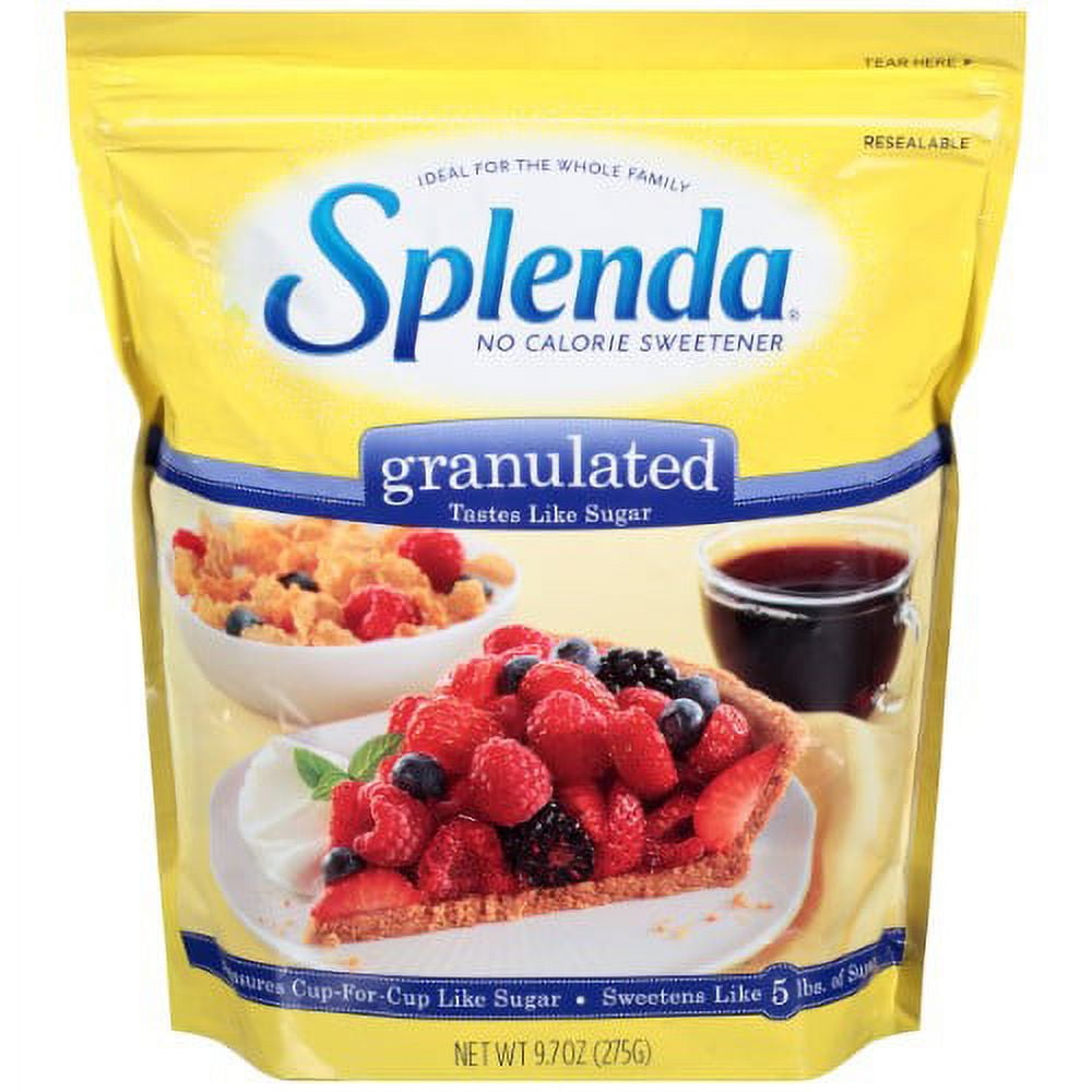 Splenda No Calorie Sweetener, Granulated, 9.7 Oz - Walmart.com