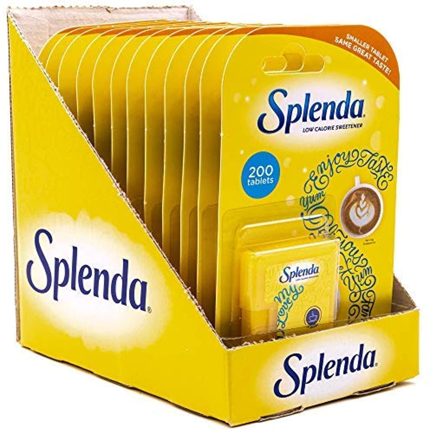 Splenda No Calorie Sweetener, Sweet Minis, 200 Count Tablets (Pack Of ...