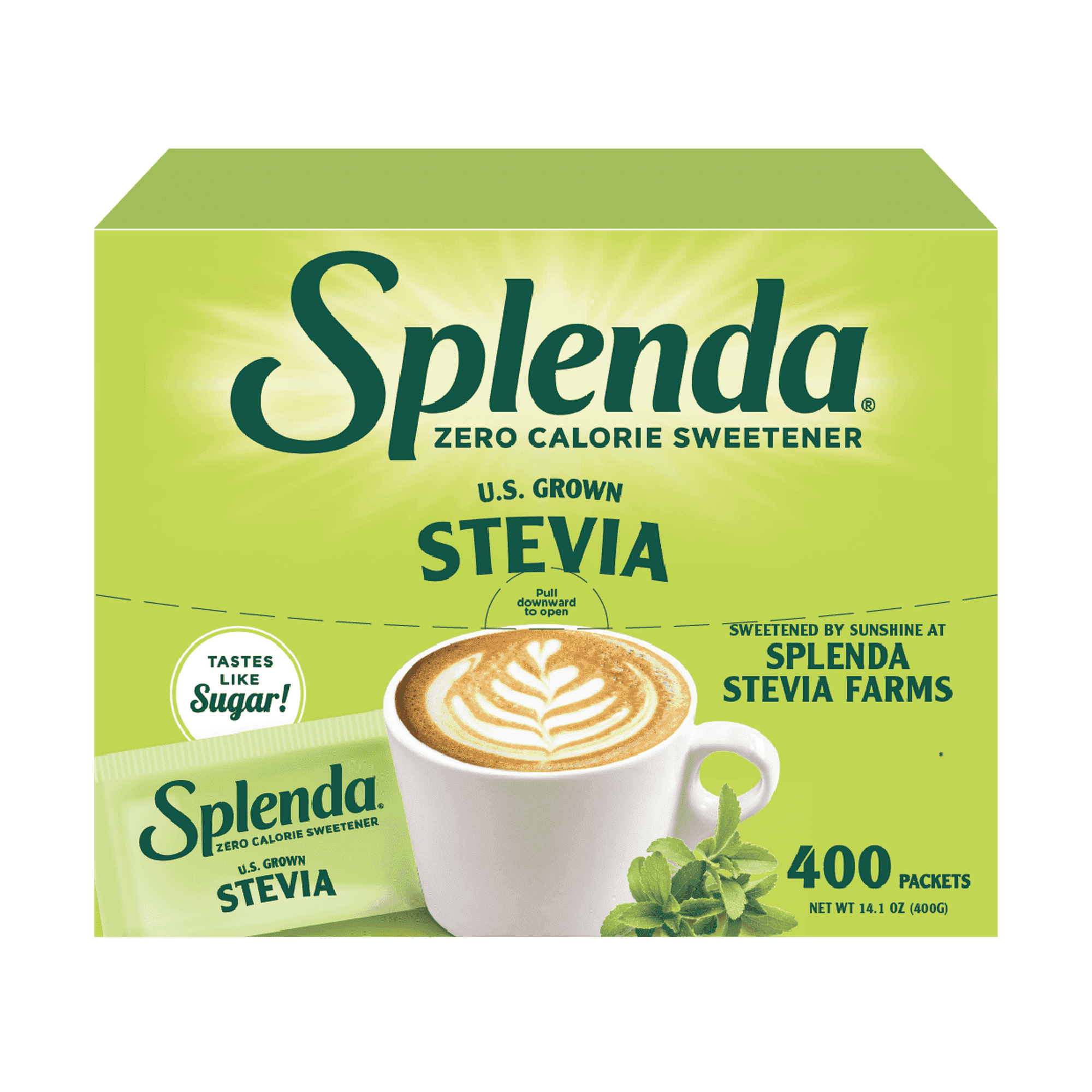 Splenda Stevia Sweetener Packets - 400CT - Walmart.com