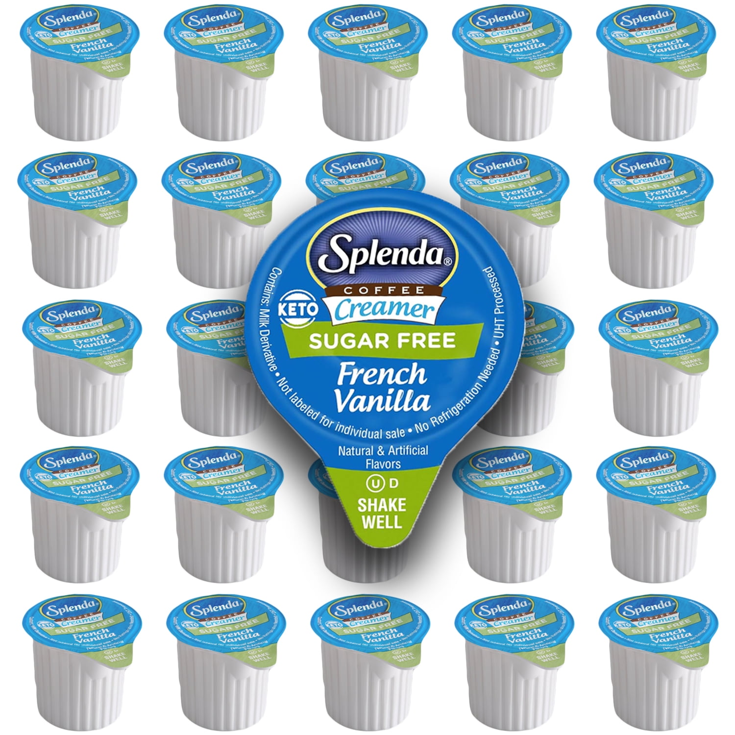 Splenda Sugar-Free French Vanilla Creamer Single Serve Cups, 0.43 fl ...