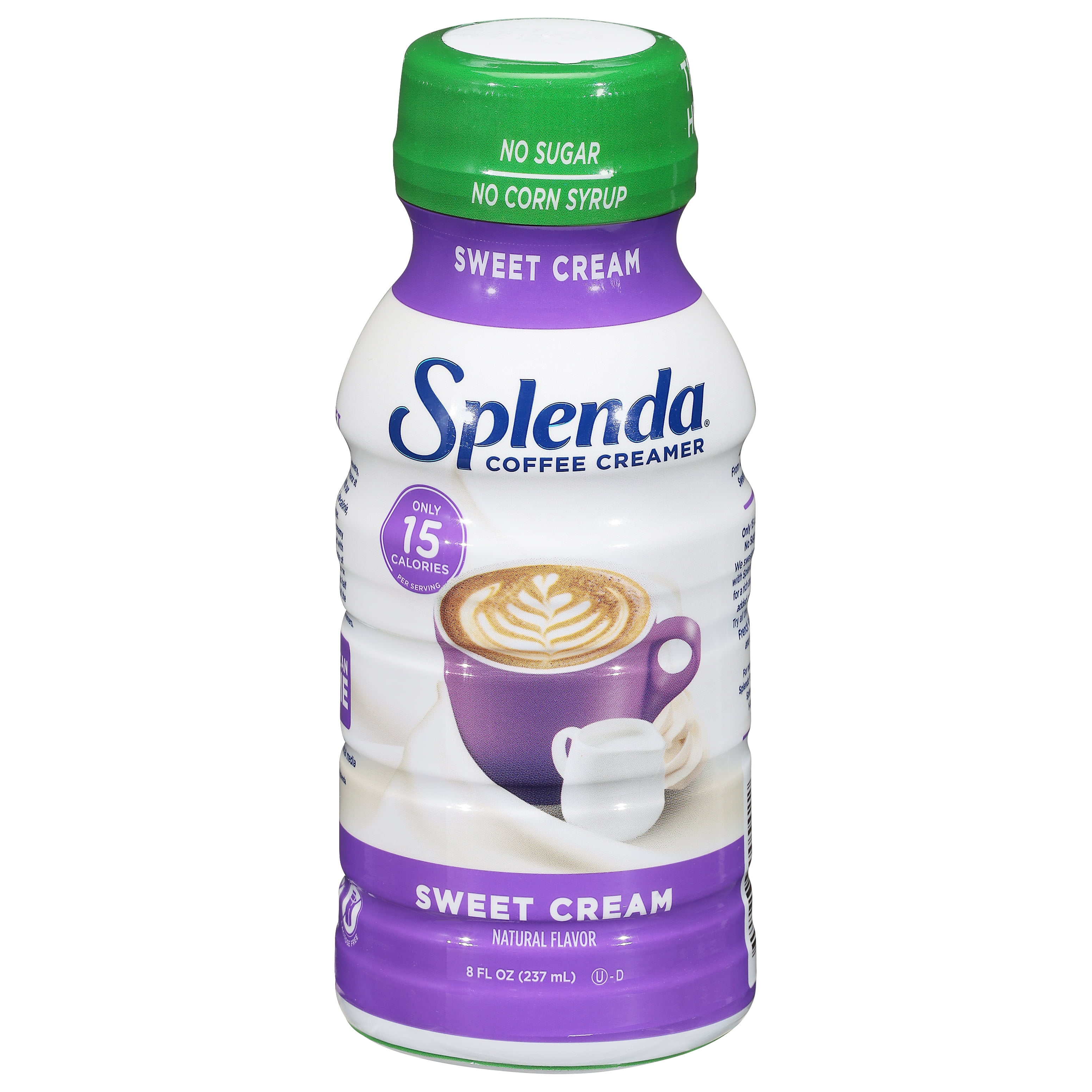 Splenda Sugar Free, Low Calorie Sweet Cream Coffee Creamer, 8 Fl Ounces ...