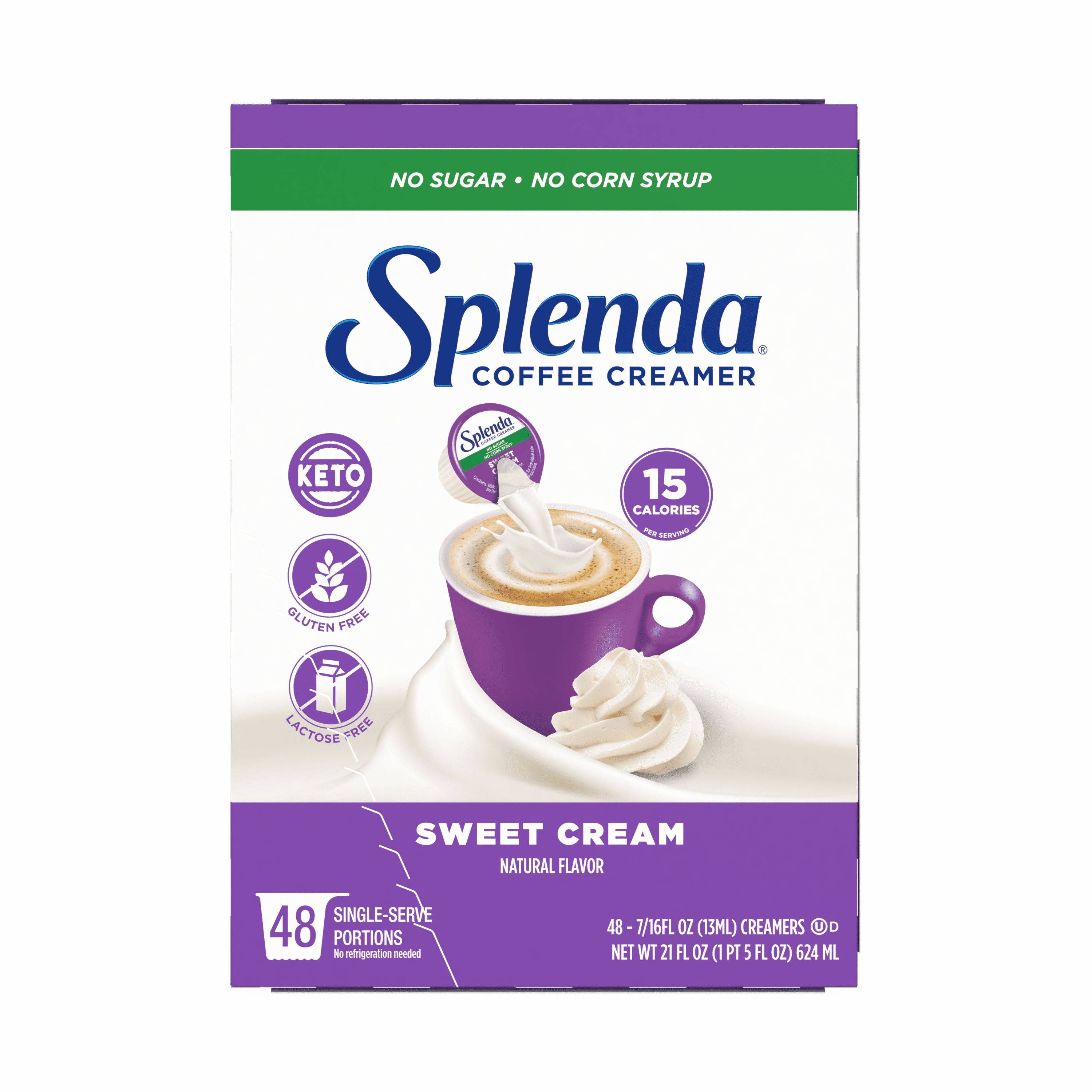 Splenda Sweet Cream Creamer Cups - 48CT - Walmart.com