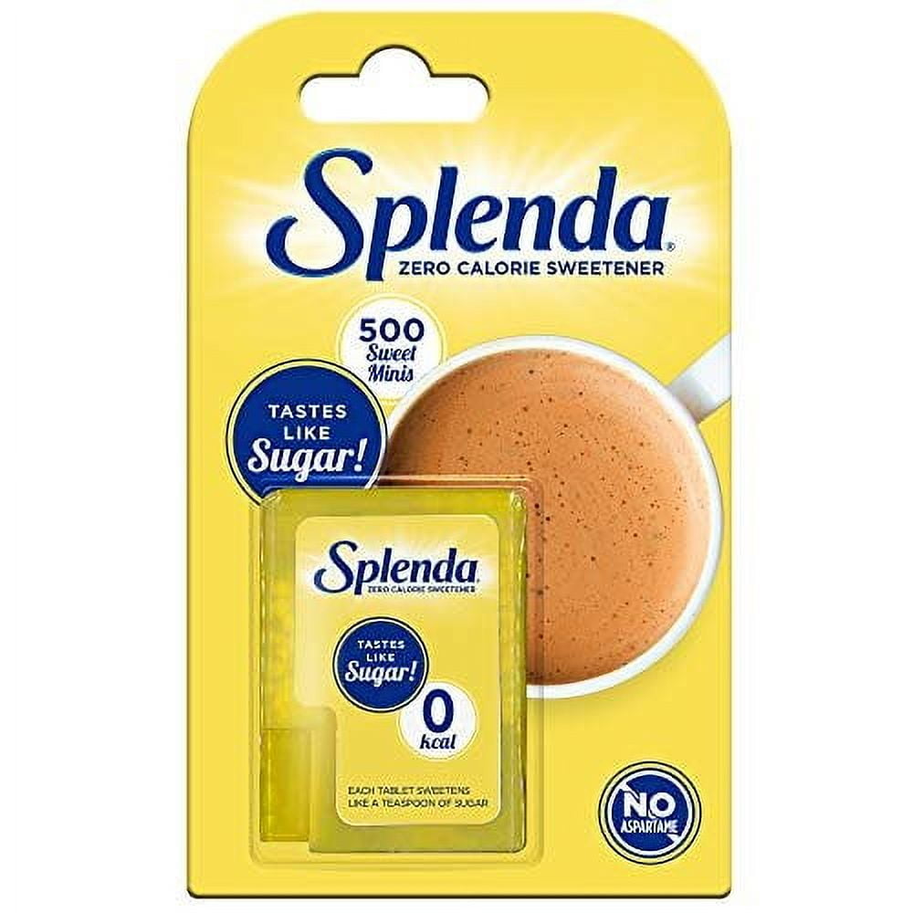 Splenda Sweet Minis, 500 Tablets, Low Calorie Sugar Alternative ...