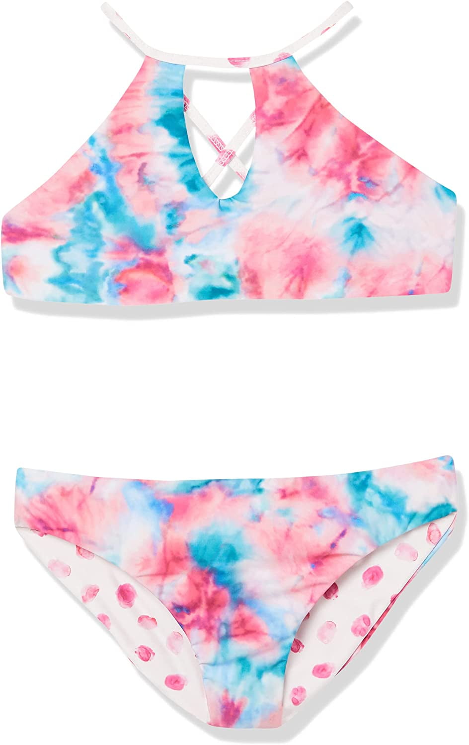 Splendid Girls Twist of Fate Reversible Highneck Bra Reversible Retro ...