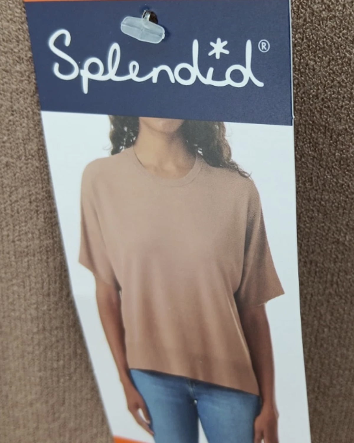 Splendid Women's Short Sleeve Sweater Size XX-Large Tan (brown ...