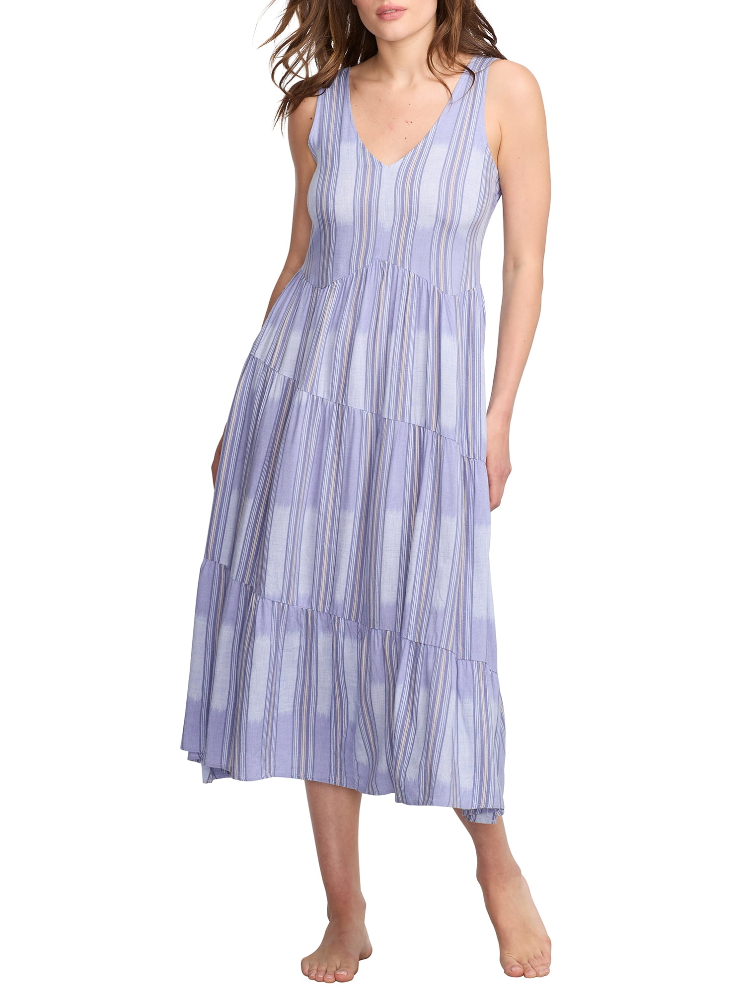 Splendid Womens Woven Maxi Dress Style-RLD0305 - Walmart.com