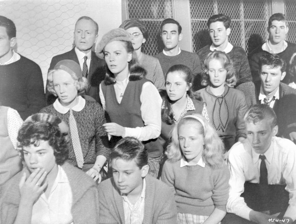 Splendor In The Grass Cast Members Group Portrait Excerpt from Film in ...