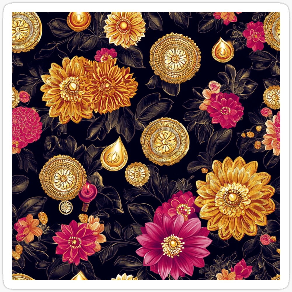Splendor Of Indian Jewelry Sticker Kir-311 - Walmart.com