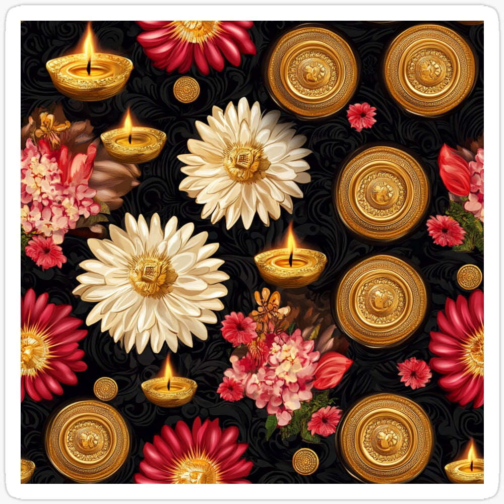 Splendor Of Indian Jewelry Sticker Kir-313 - Walmart.com