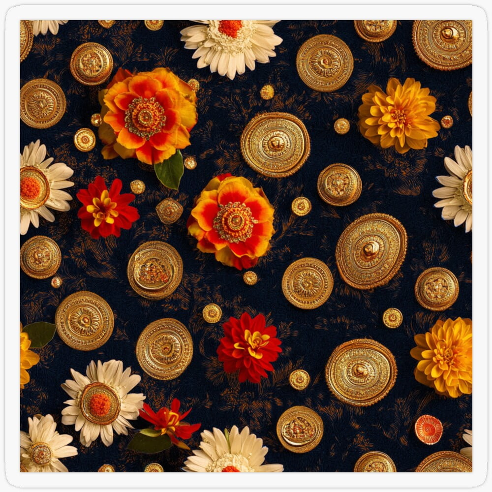 Splendor Of Indian Jewelry Sticker Kir-347 - Walmart.com